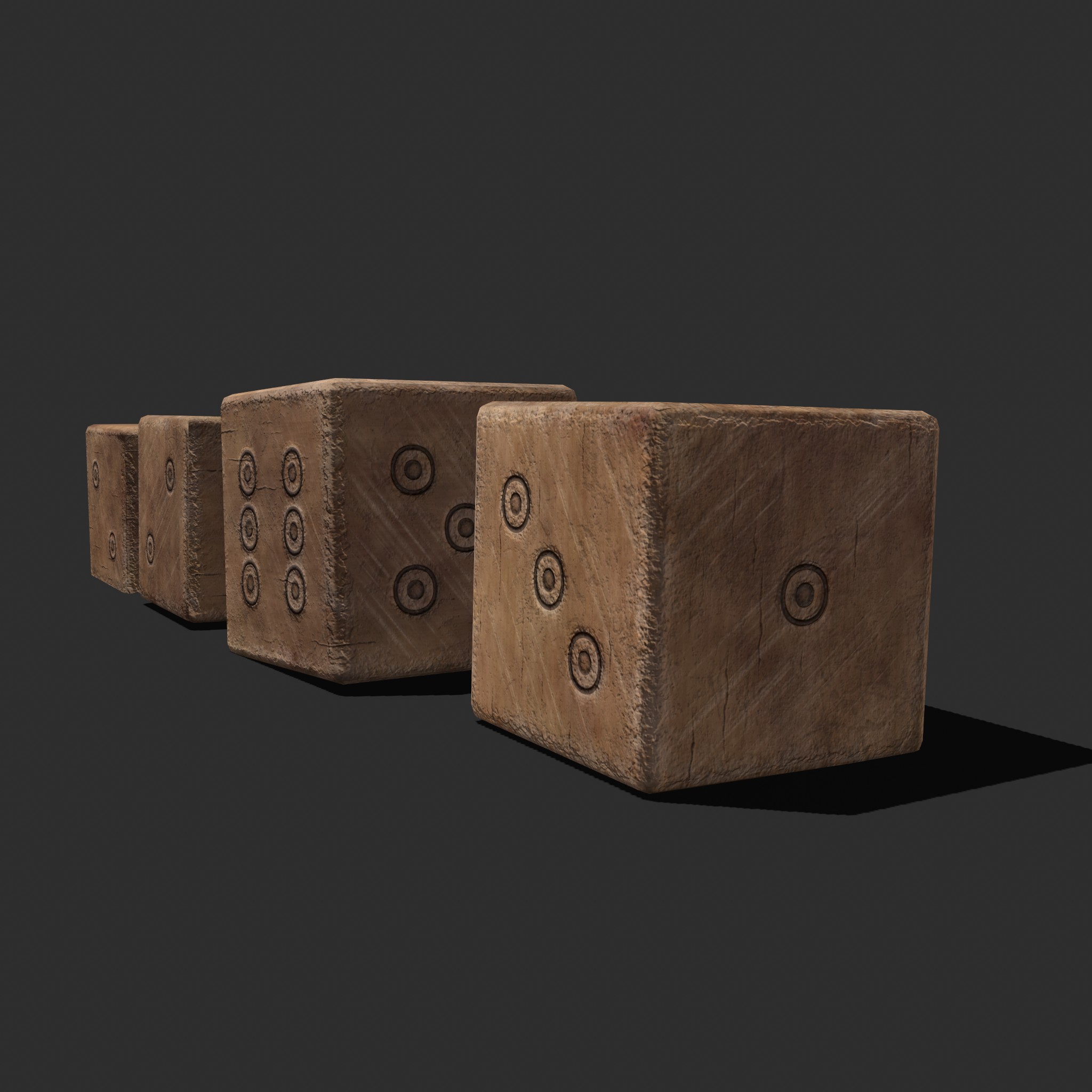 Medieval Game Pieces - 3D Model by Get Dead Entertainment