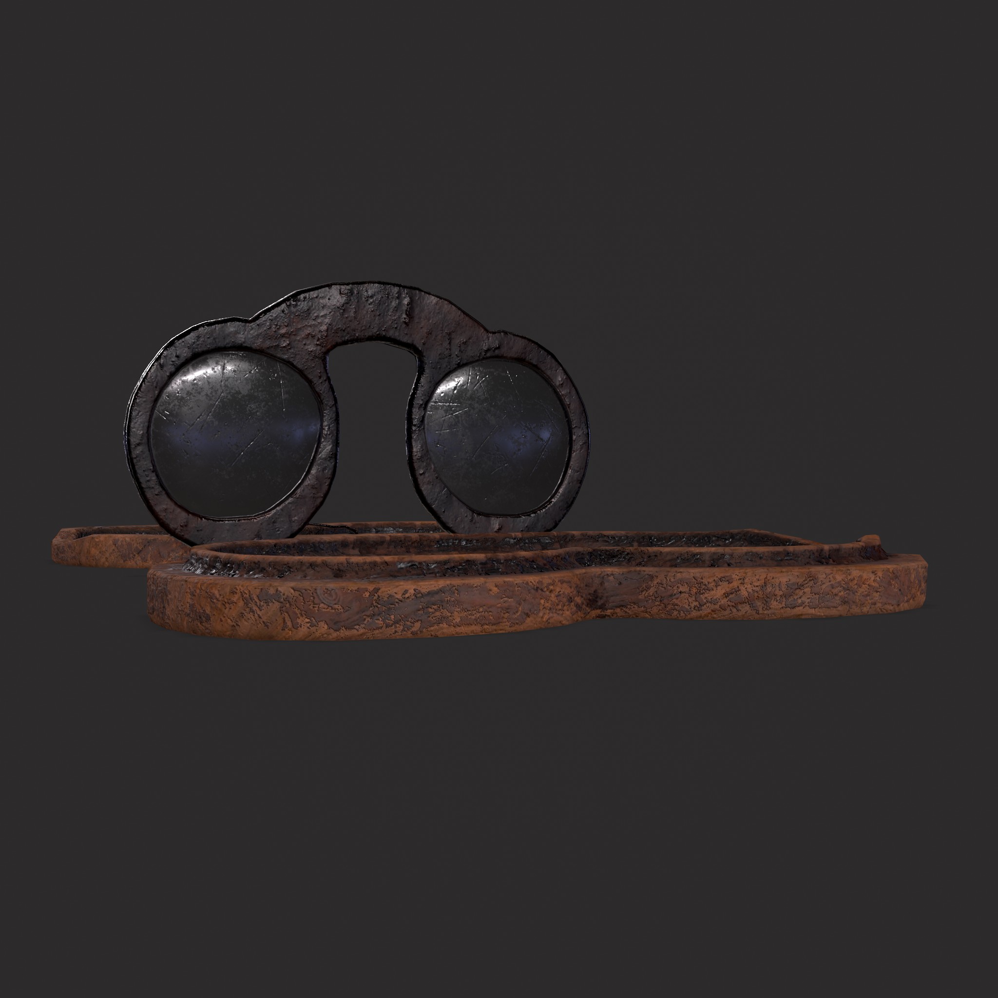 Medieval Glasses and Case - 3D Model by Get Dead Entertainment