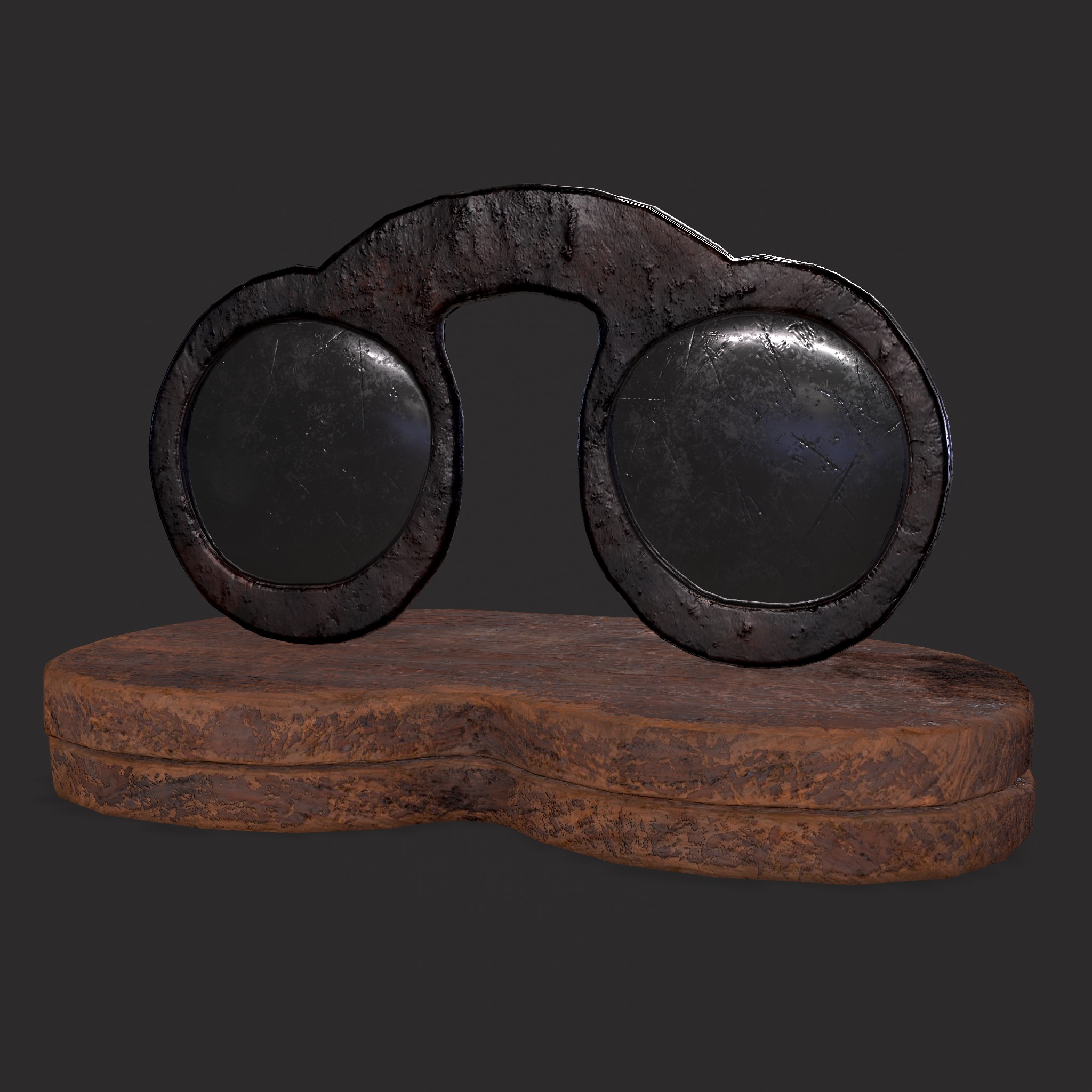 Medieval Glasses and Case - 3D Model by Get Dead Entertainment