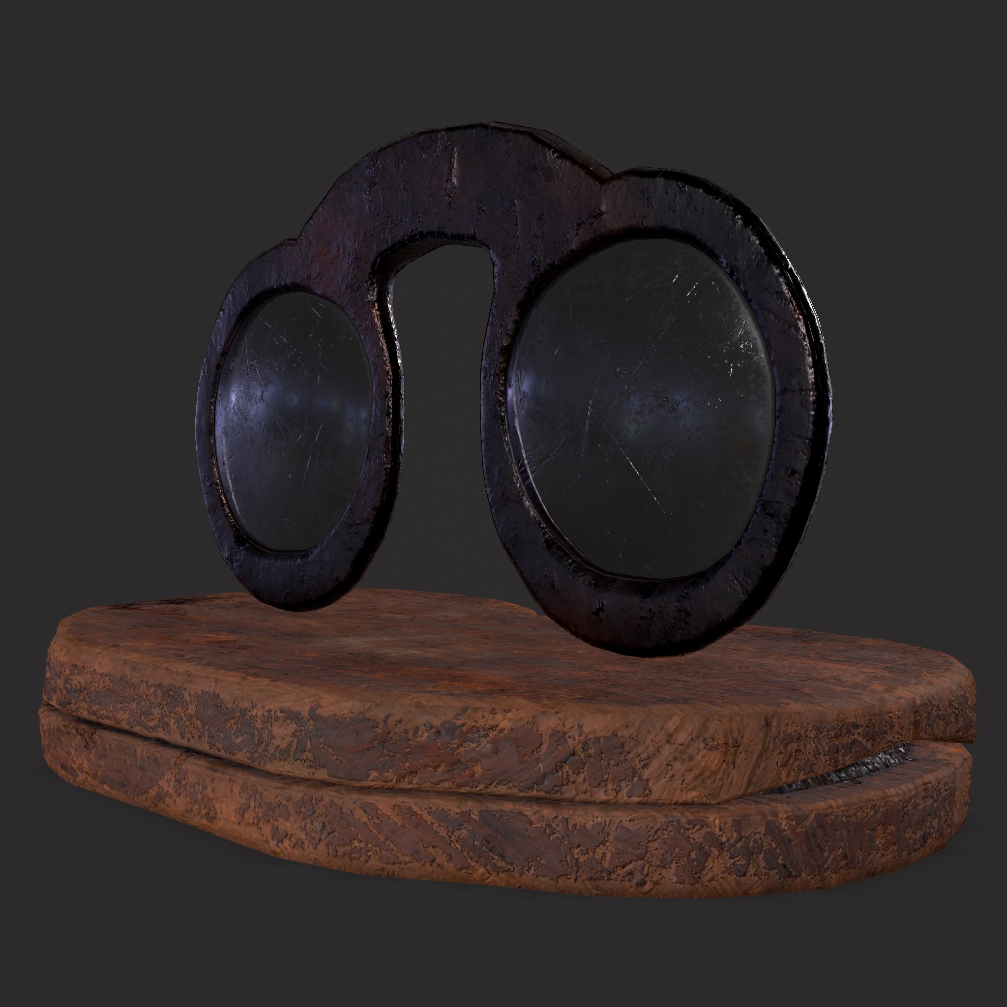 Medieval Glasses and Case - 3D Model by Get Dead Entertainment