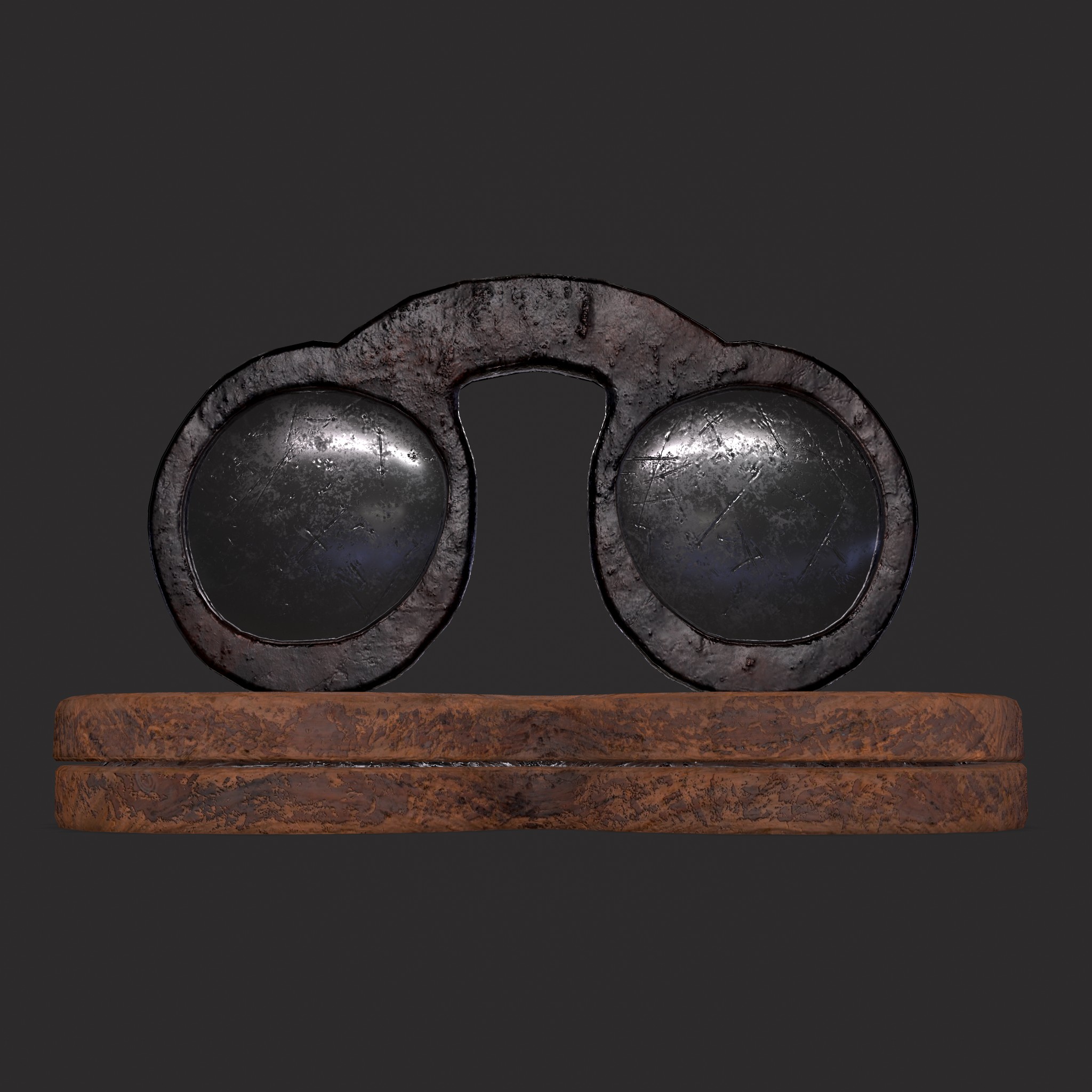 Medieval Glasses and Case - 3D Model by Get Dead Entertainment