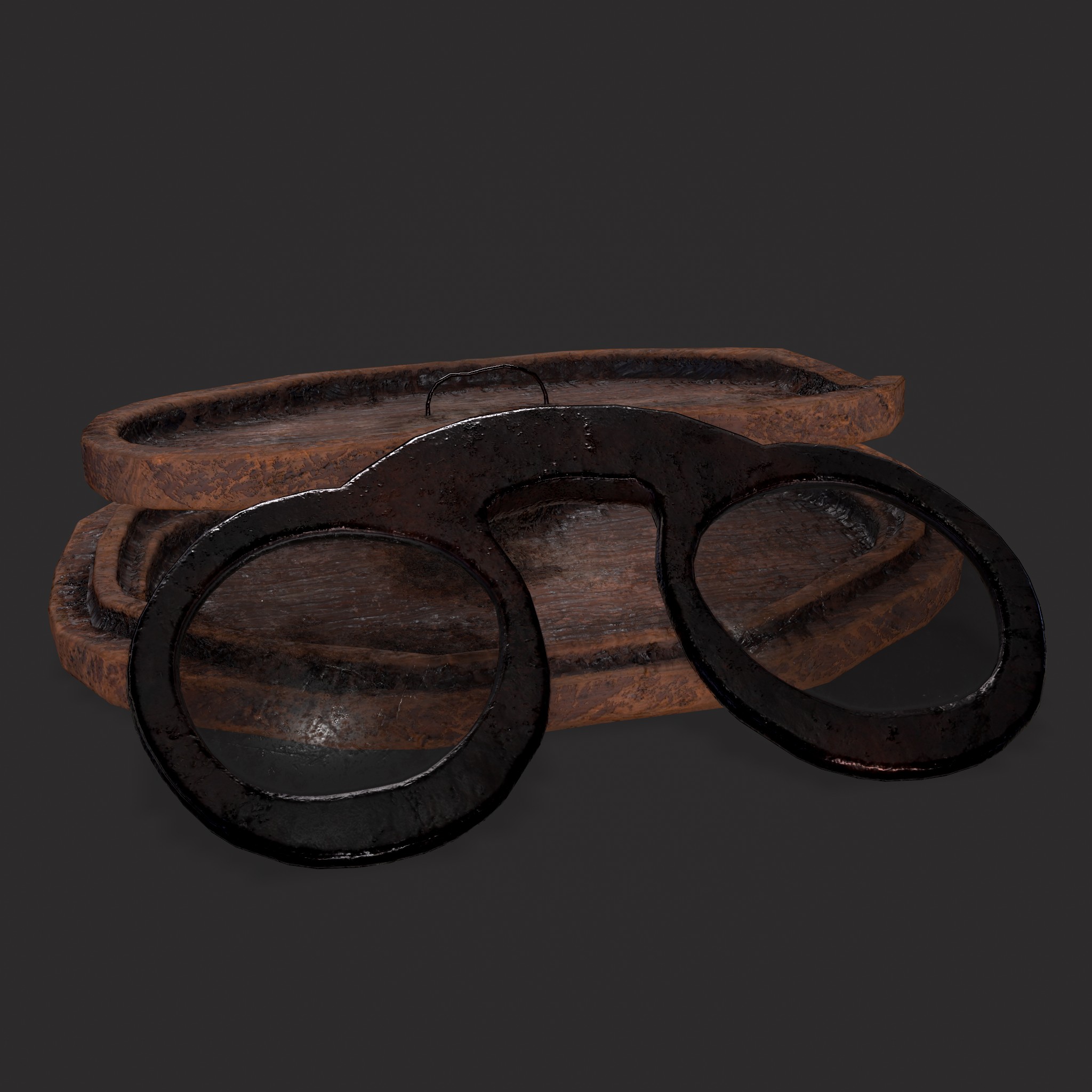 Medieval Glasses and Case - 3D Model by Get Dead Entertainment