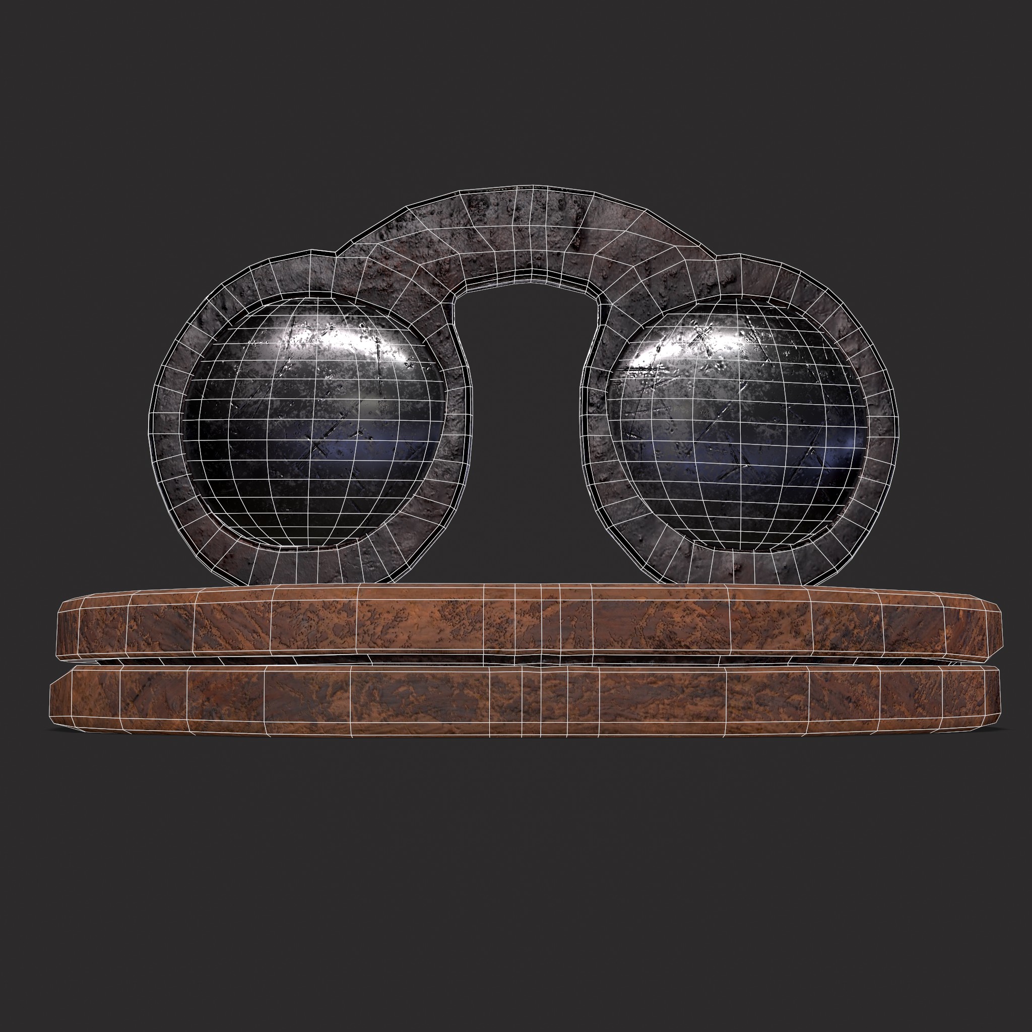 Medieval Glasses and Case - 3D Model by Get Dead Entertainment