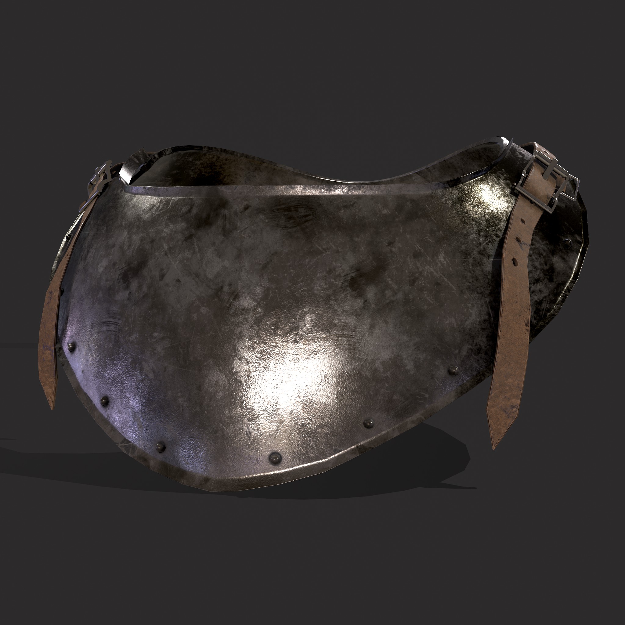 Medieval Gorget - 3D Model by Get Dead Entertainment