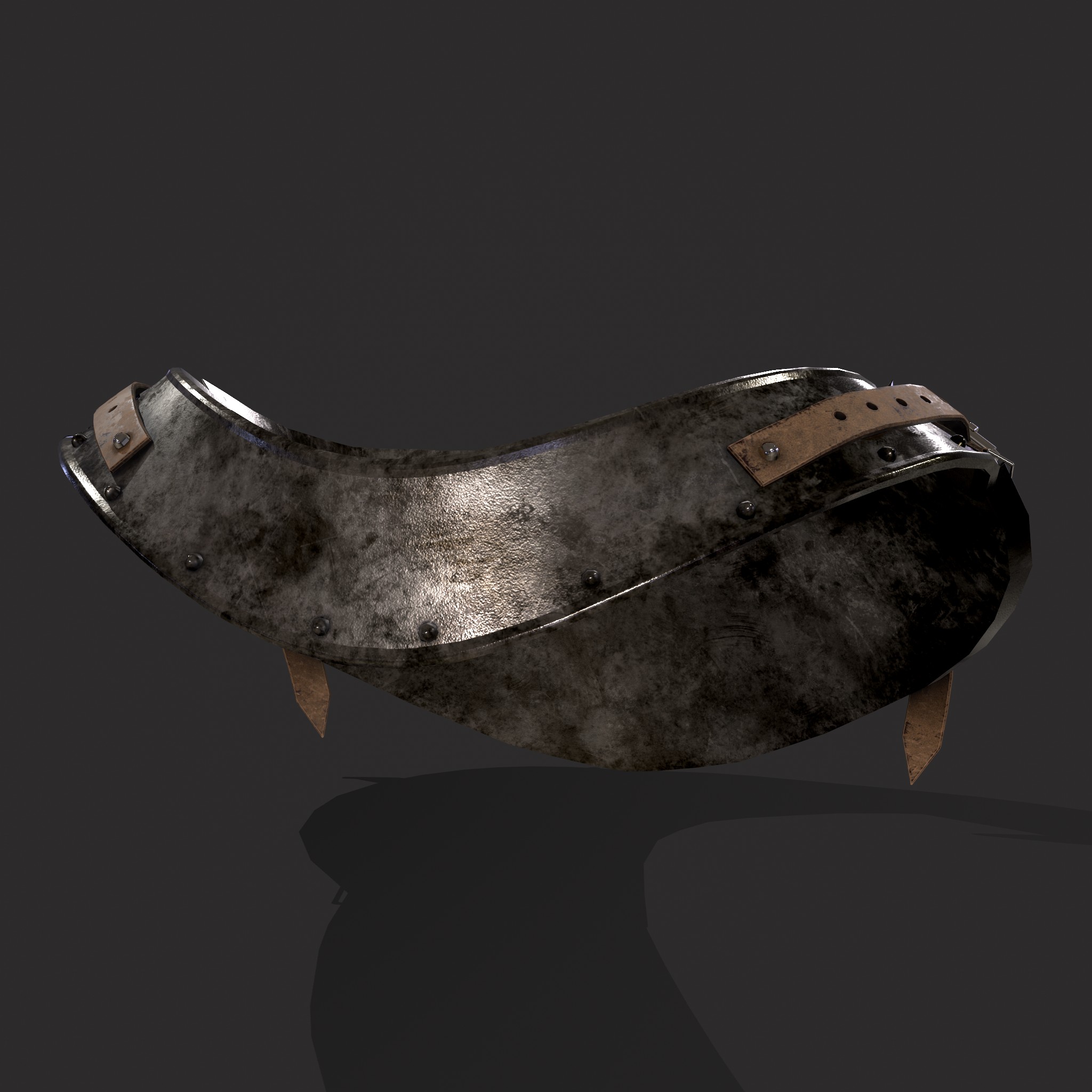 Medieval Gorget - 3D Model by Get Dead Entertainment