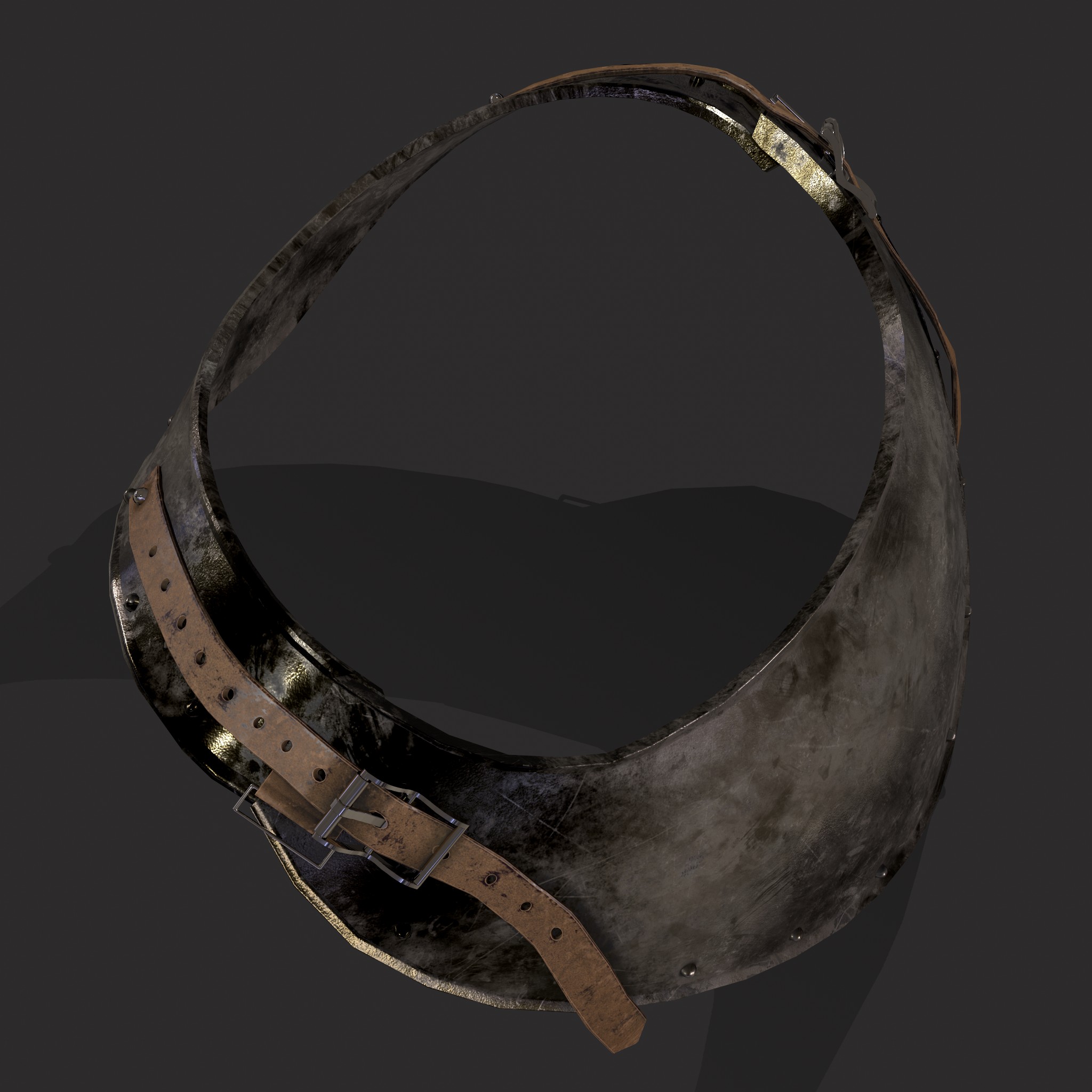 Medieval Gorget - 3D Model by Get Dead Entertainment