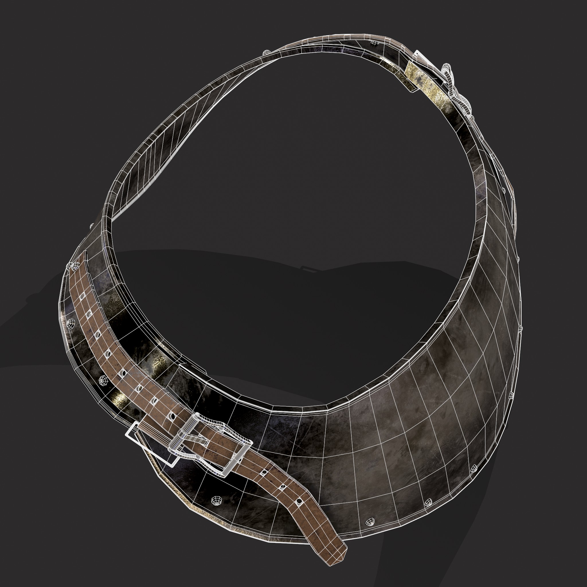 Medieval Gorget - 3D Model by Get Dead Entertainment