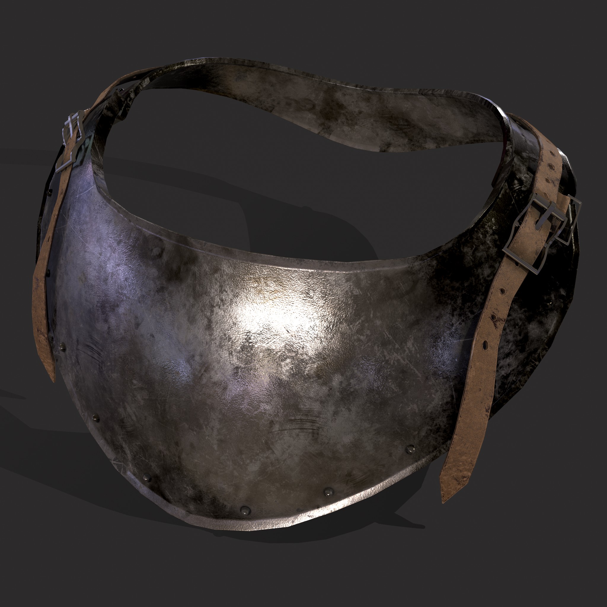Medieval Gorget - 3D Model by Get Dead Entertainment