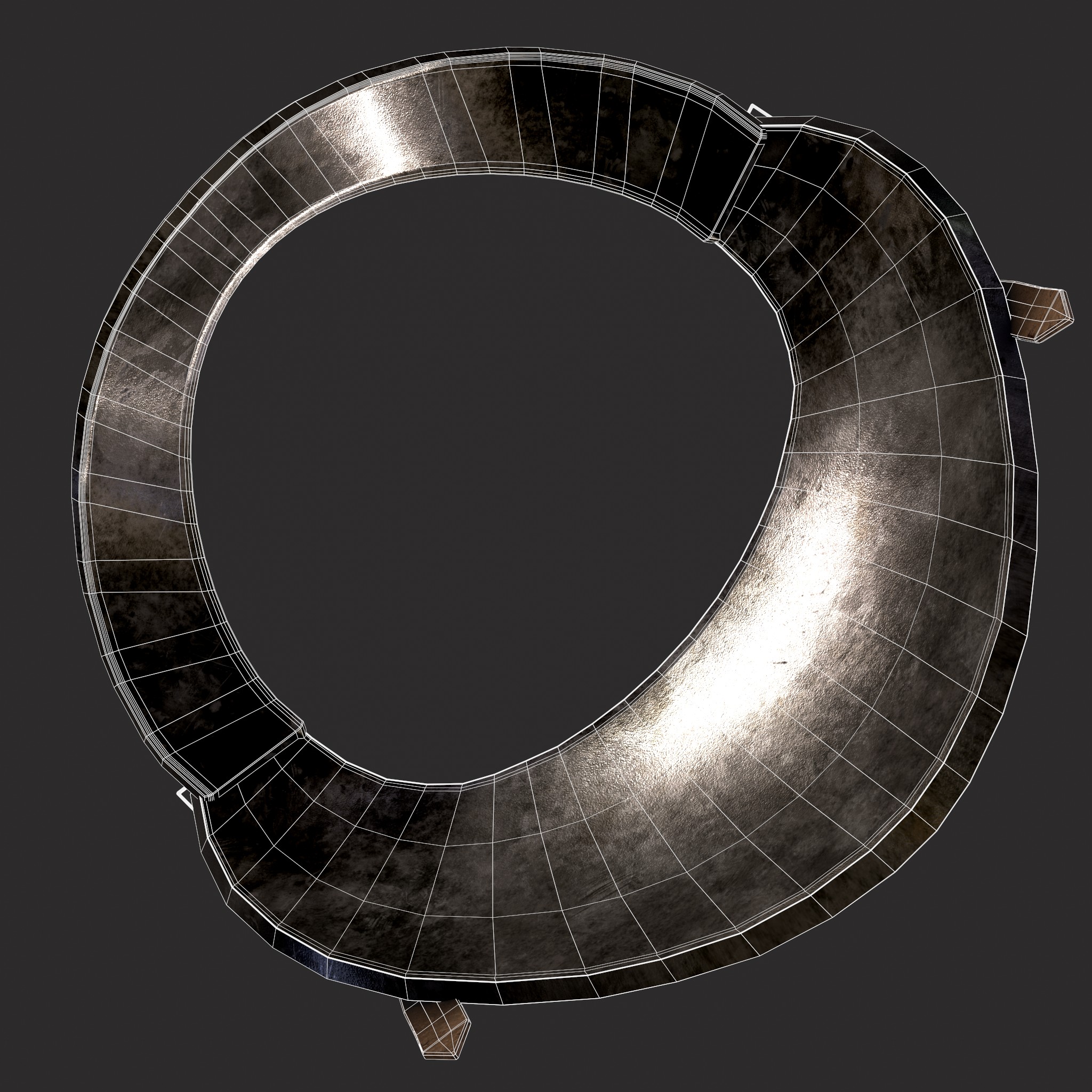 Medieval Gorget - 3D Model by Get Dead Entertainment