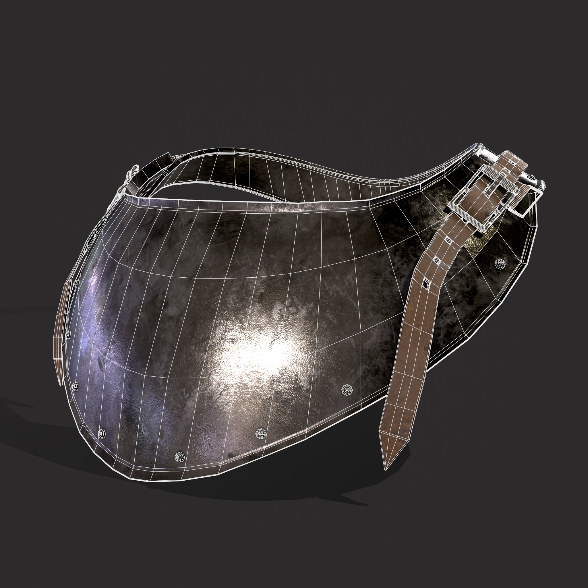 Medieval Gorget - 3D Model by Get Dead Entertainment