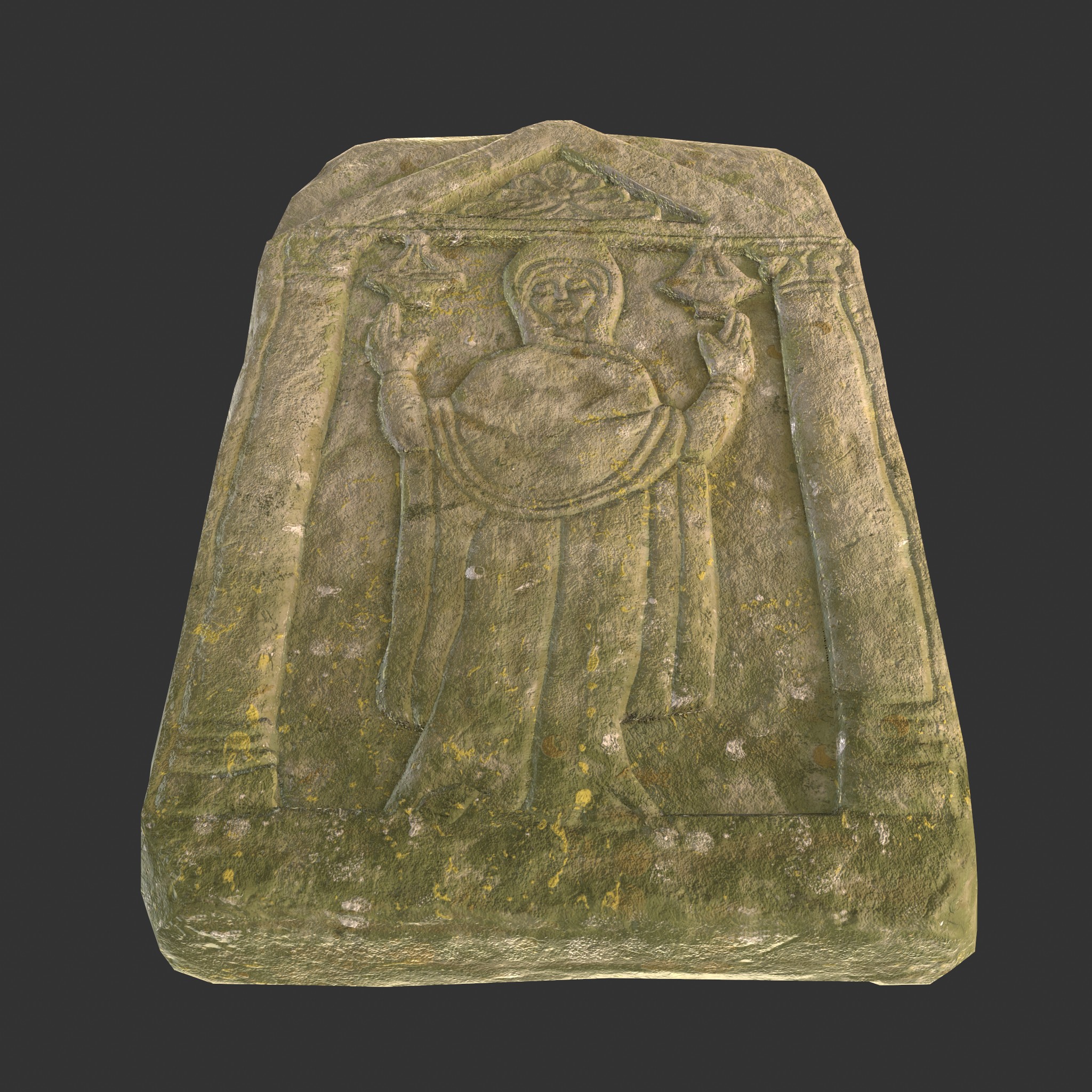 Medieval Gravestone - 3D Model by Get Dead Entertainment