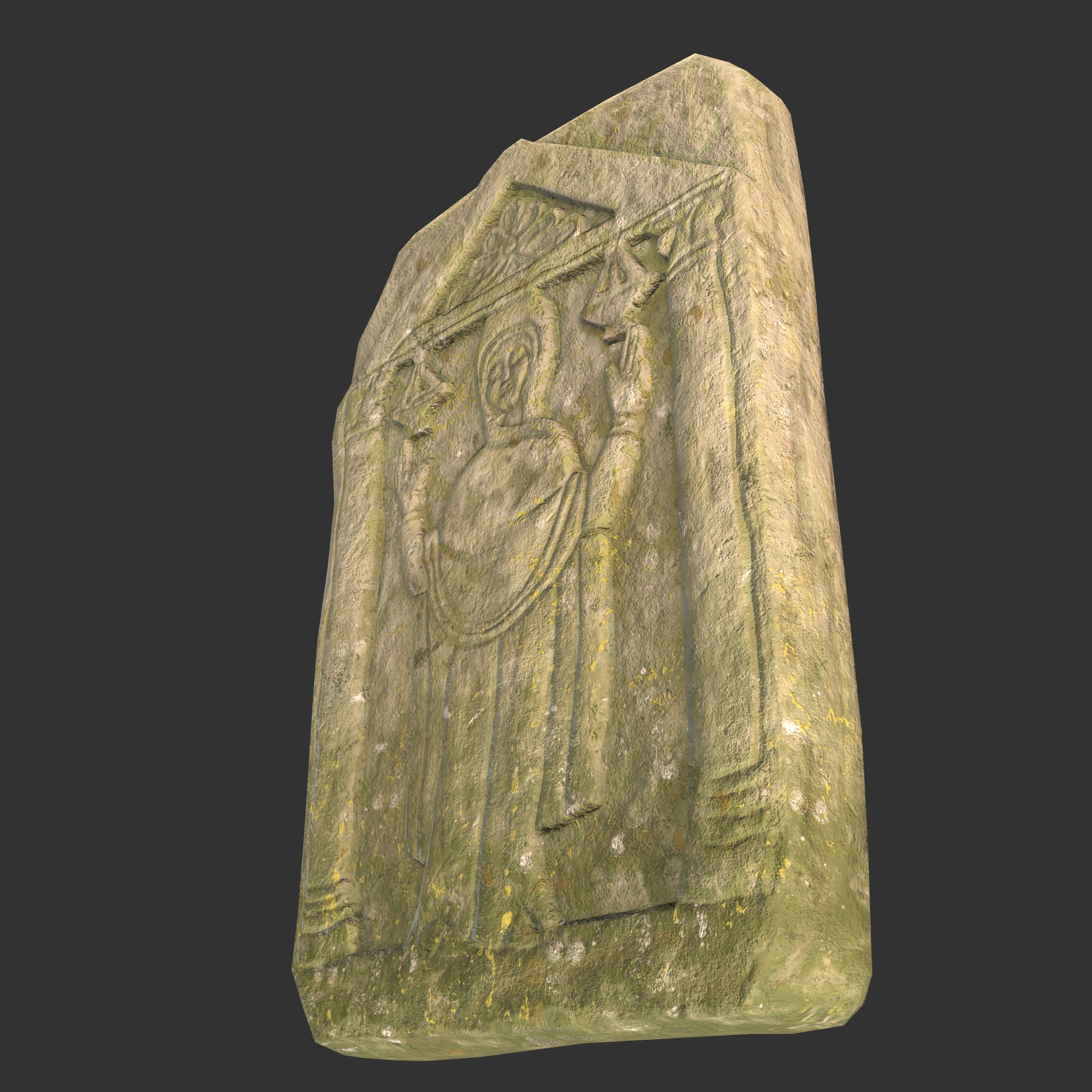 Medieval Gravestone - 3D Model by Get Dead Entertainment