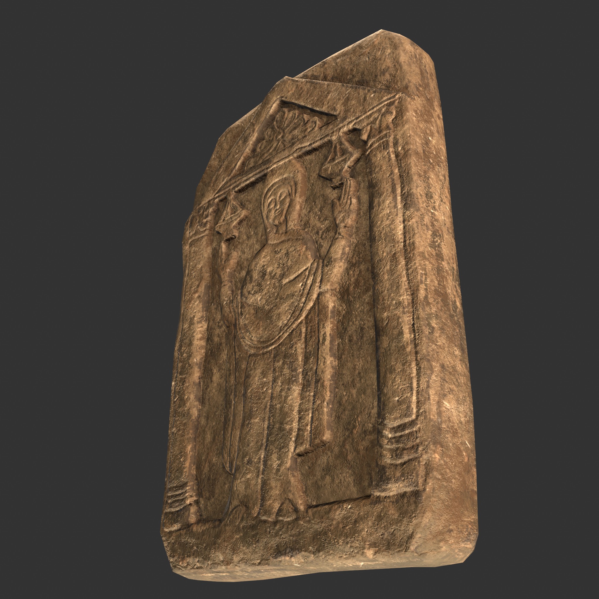 Medieval Gravestone - 3D Model by Get Dead Entertainment
