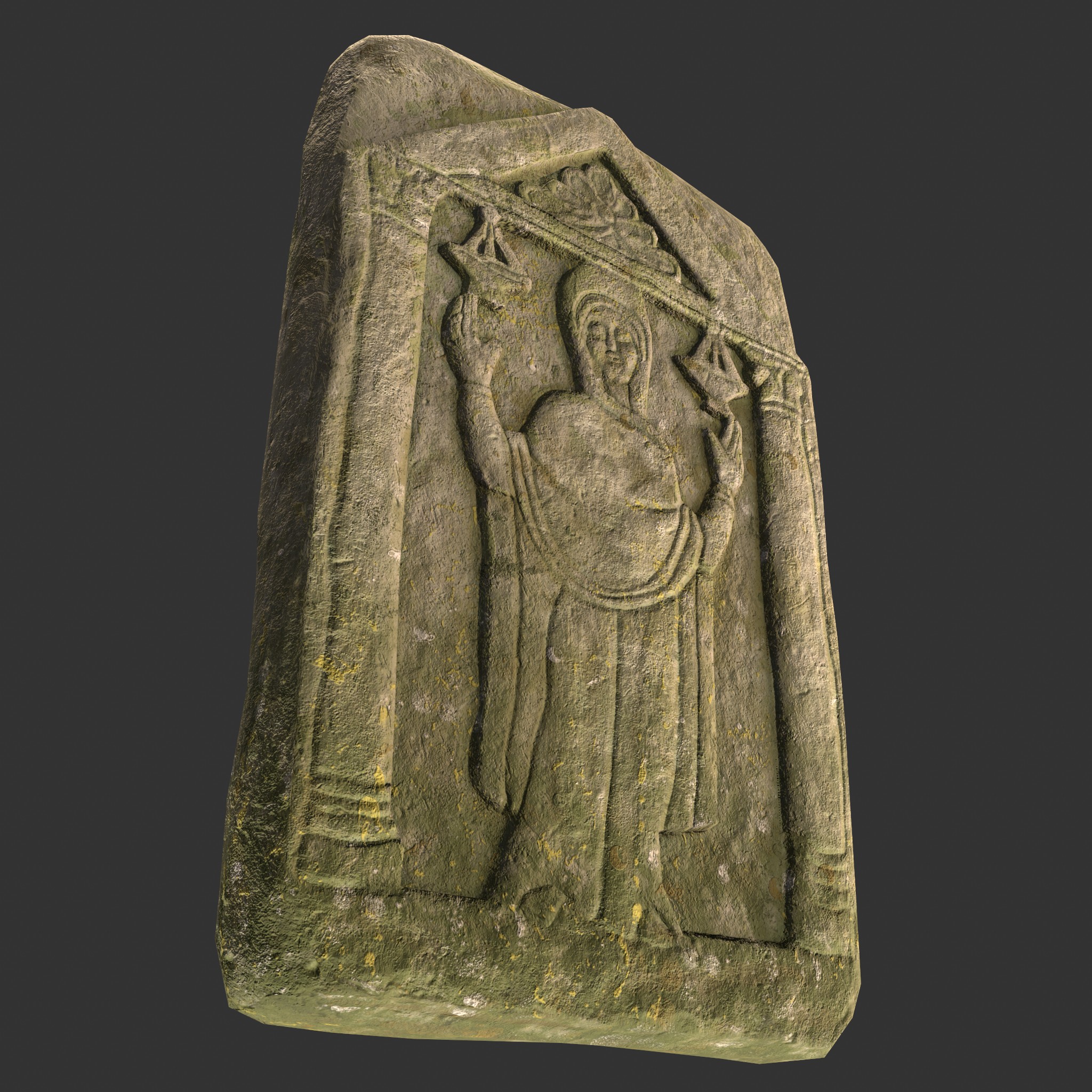 Medieval Gravestone - 3D Model by Get Dead Entertainment