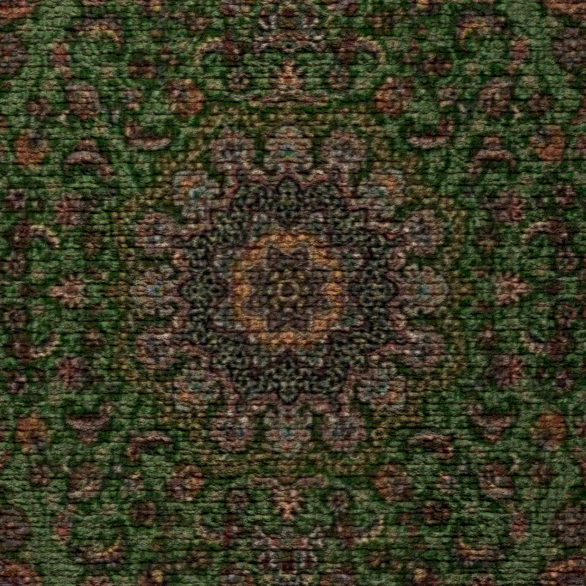 Medieval Green Designed Tapestry - 3D Model by Get Dead Entertainment