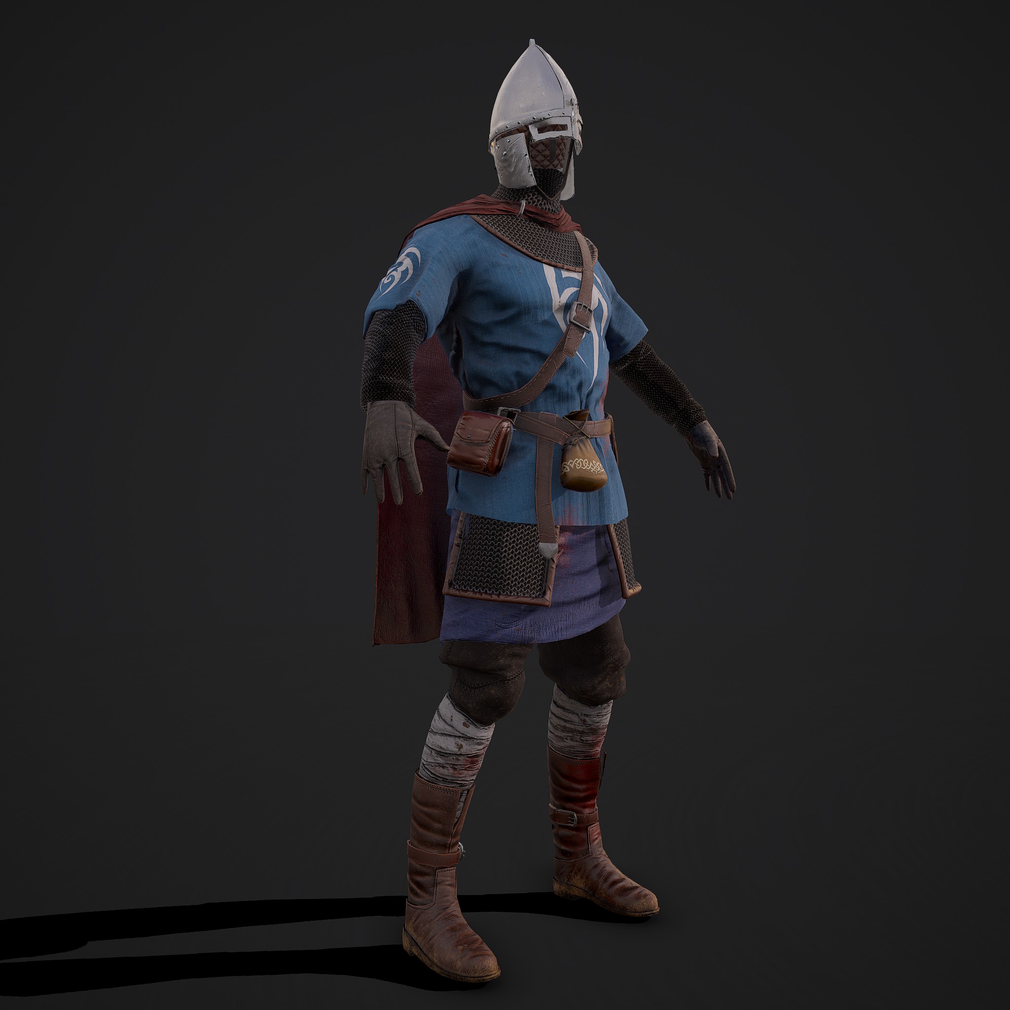 Medieval Guard Clothes - 3D Model by Get Dead Entertainment