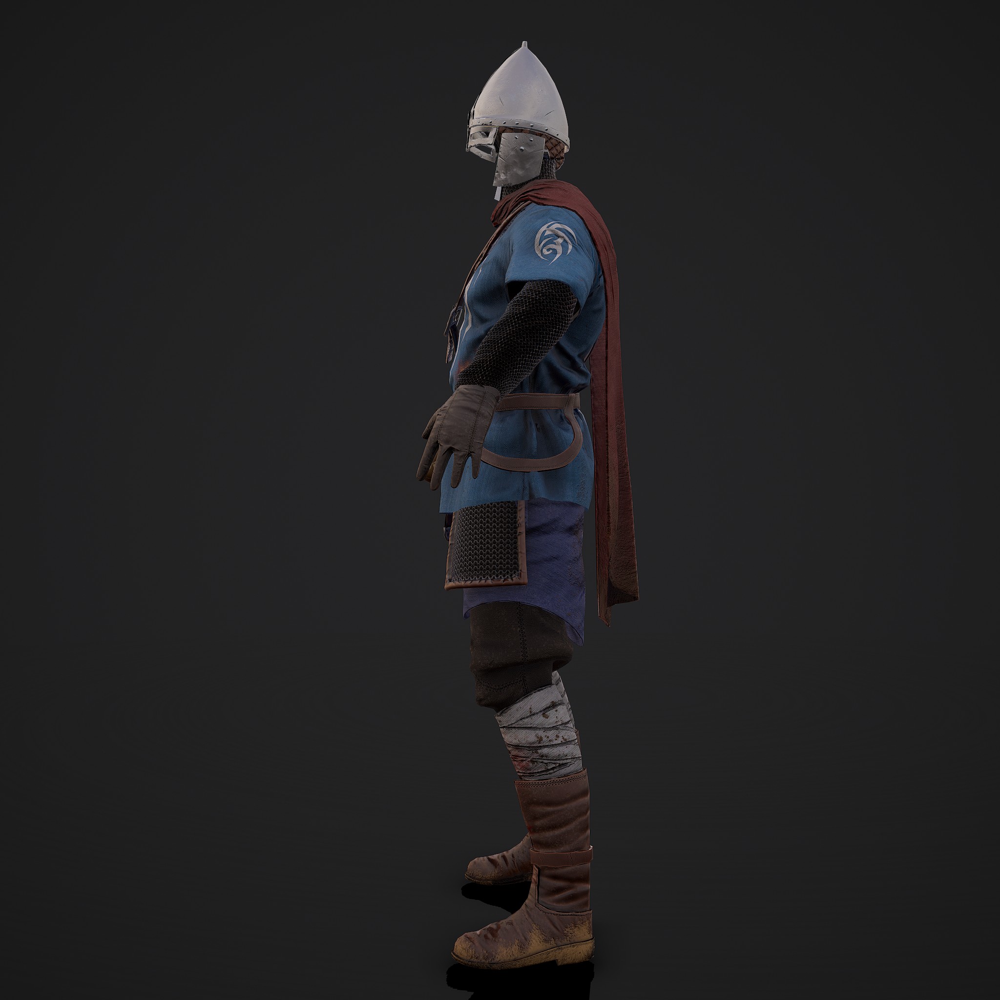 Medieval Guard Clothes - 3D Model by Get Dead Entertainment