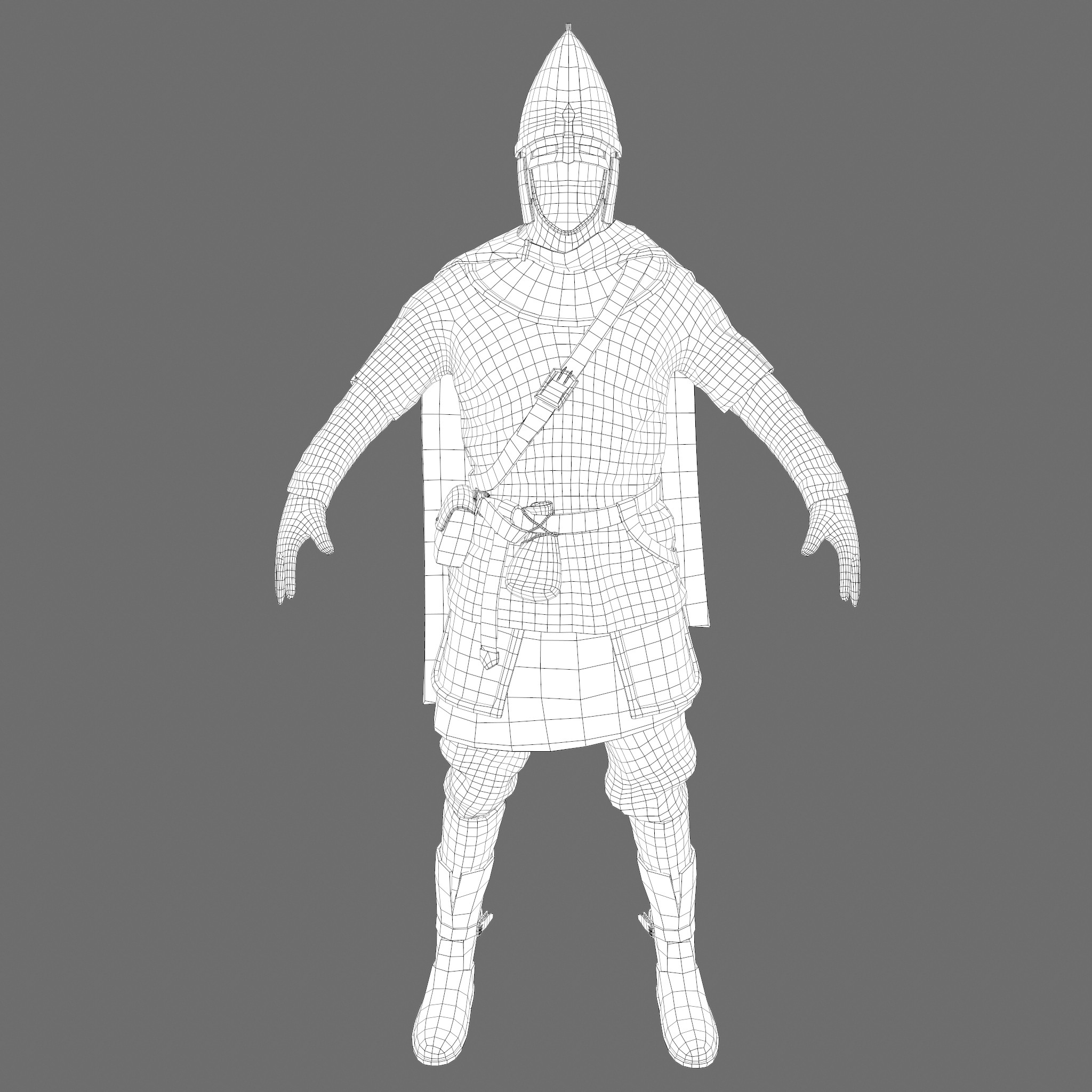 Medieval Guard Clothes - 3D Model by Get Dead Entertainment