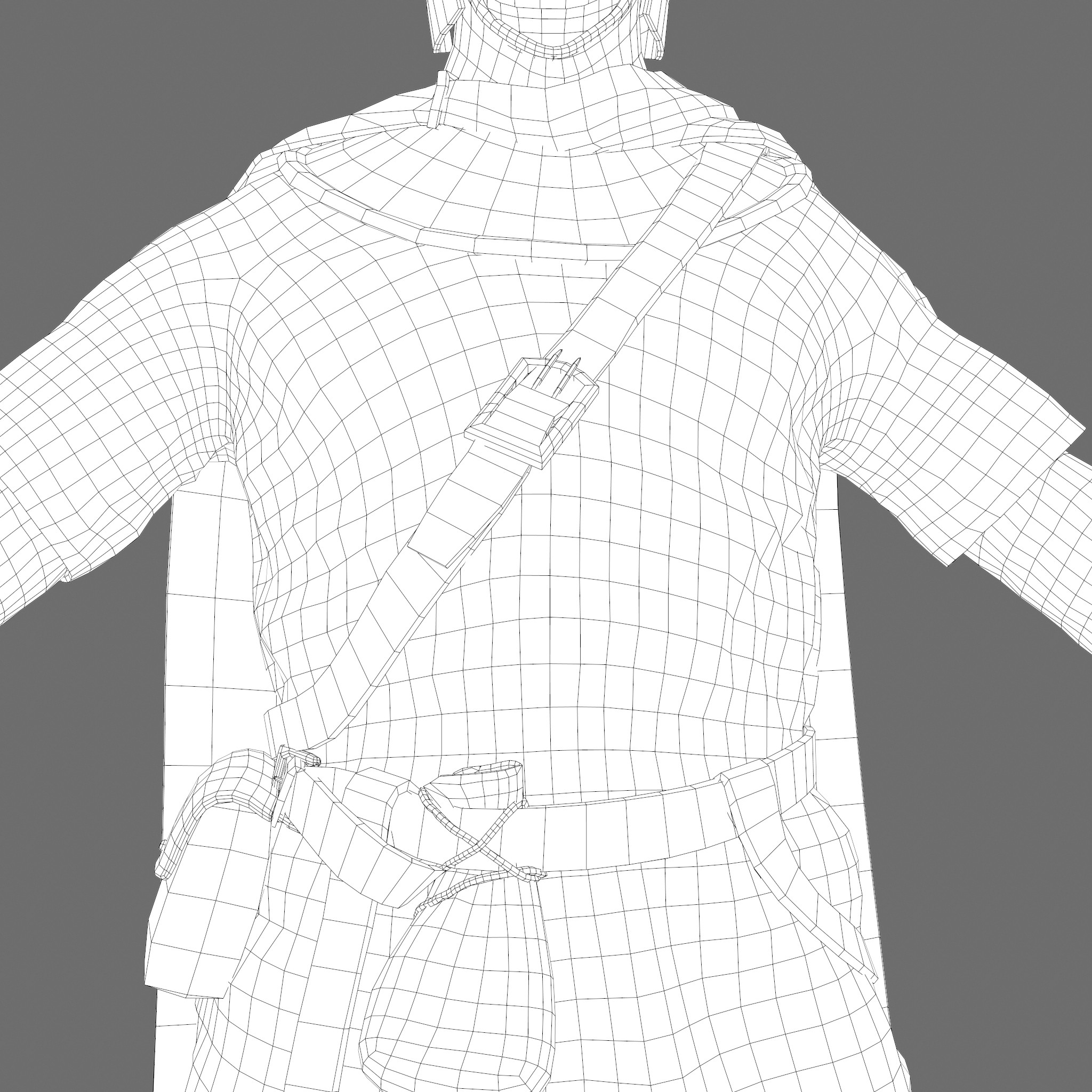 Medieval Guard Clothes - 3D Model by Get Dead Entertainment