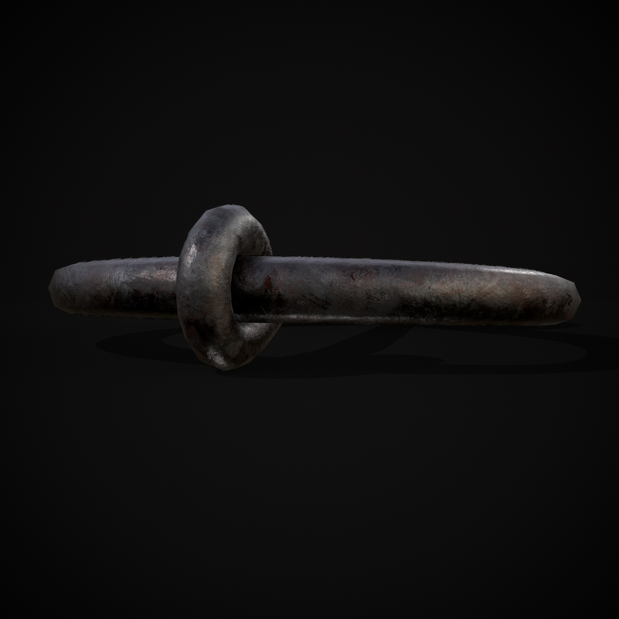 Medieval Hand Forged Iron Brooch - 3D Model by Get Dead Entertainment