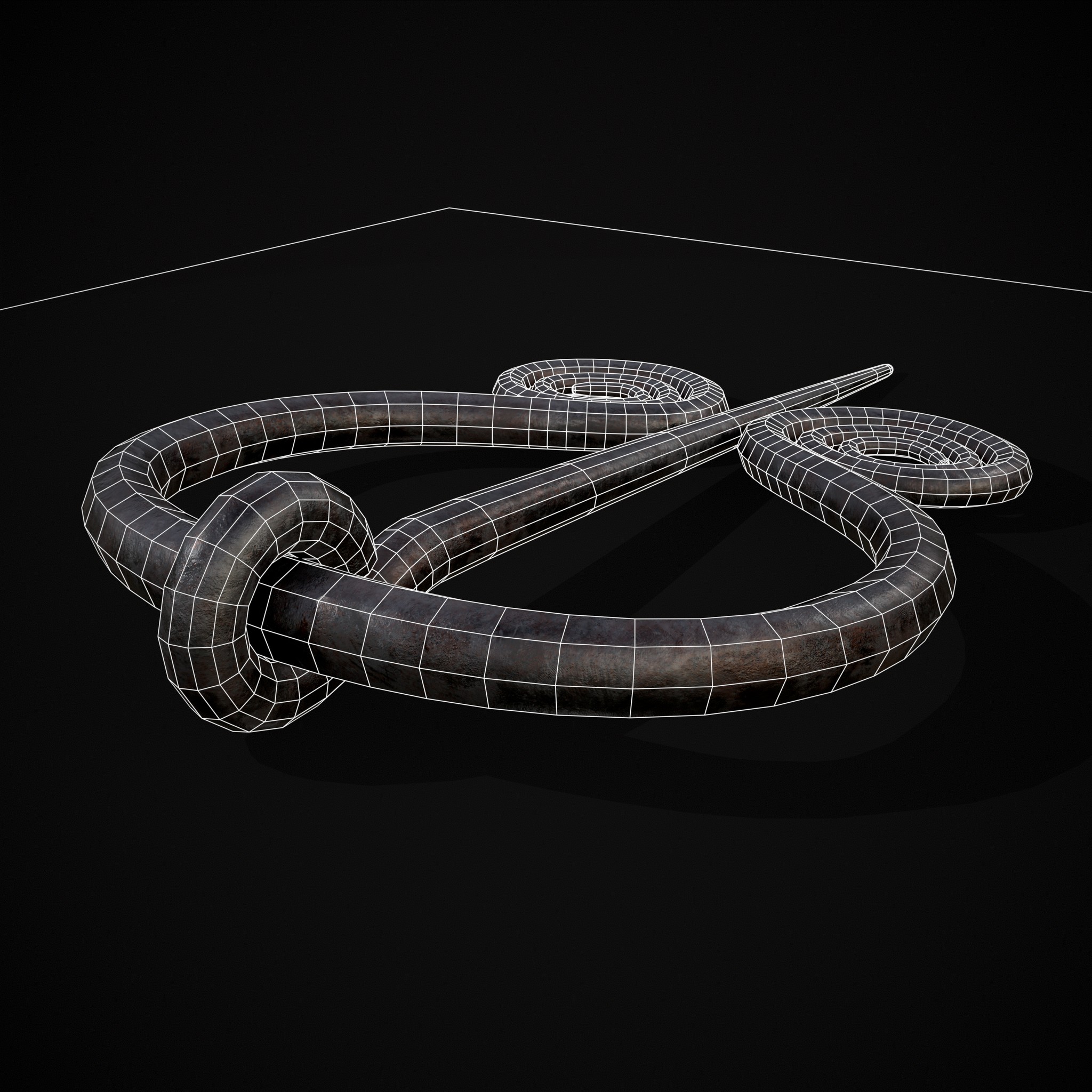 Medieval Hand Forged Iron Brooch - 3D Model by Get Dead Entertainment