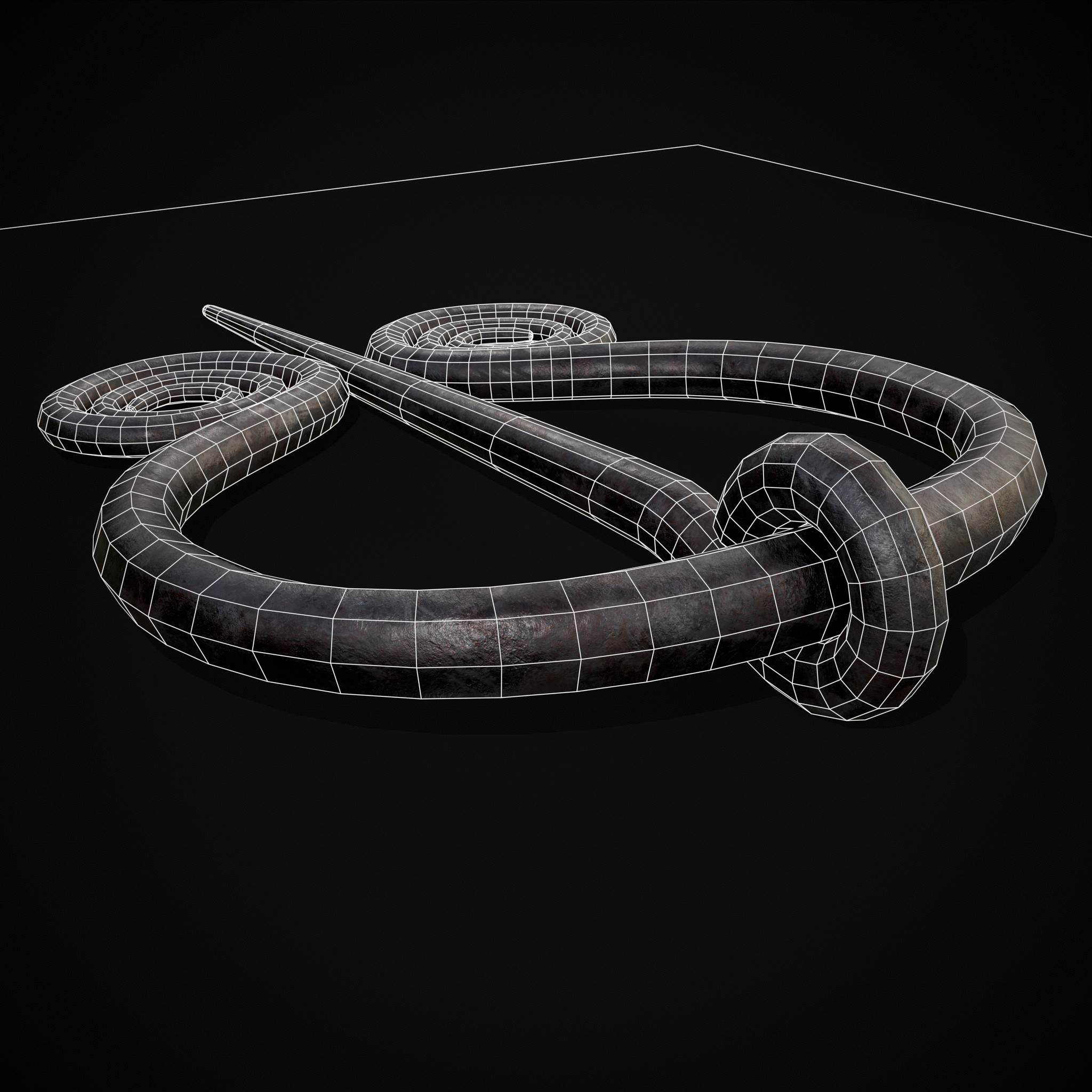 Medieval Hand Forged Iron Brooch - 3D Model by Get Dead Entertainment