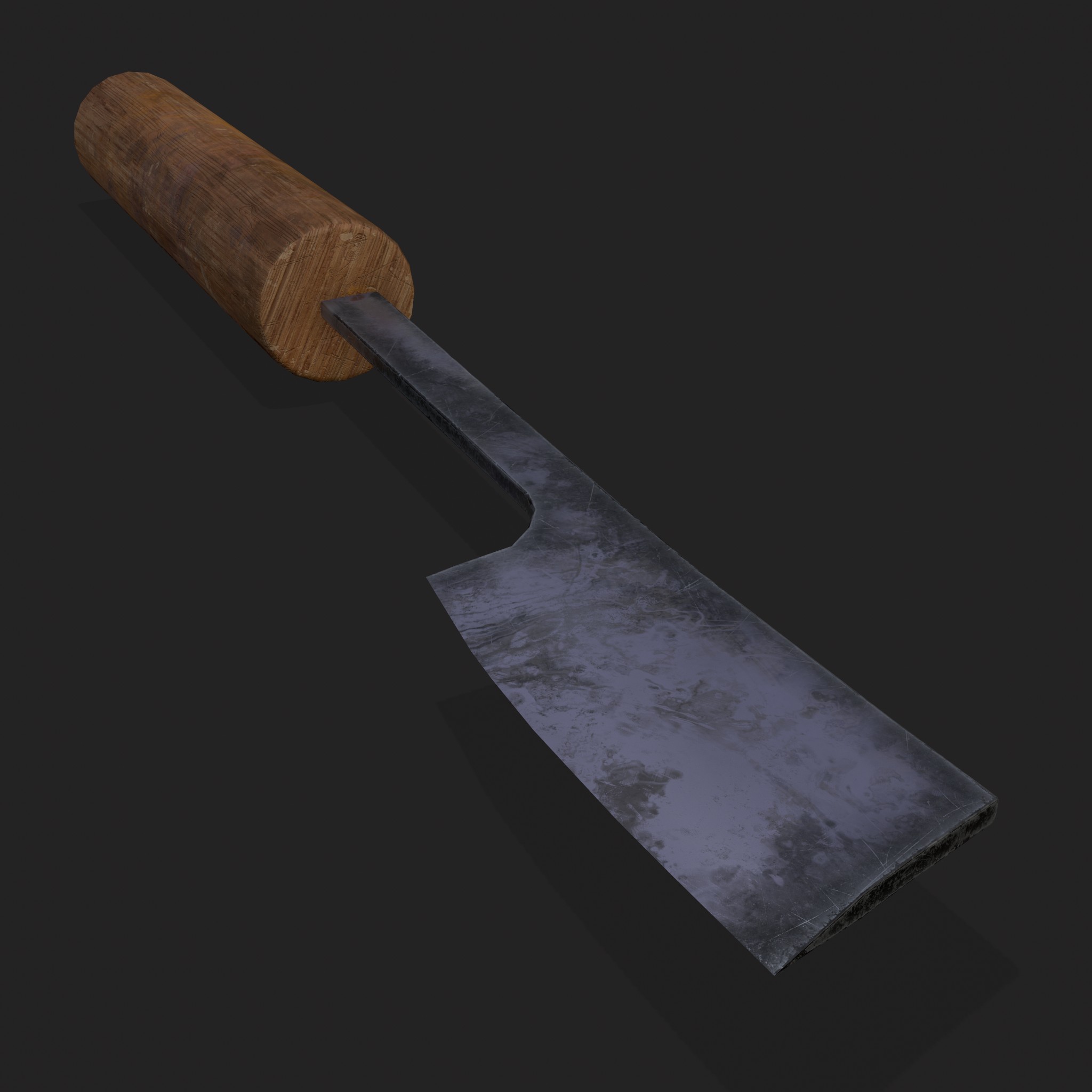 Medieval Hand Forged Wood Splitter - 3D Model by Get Dead Entertainment