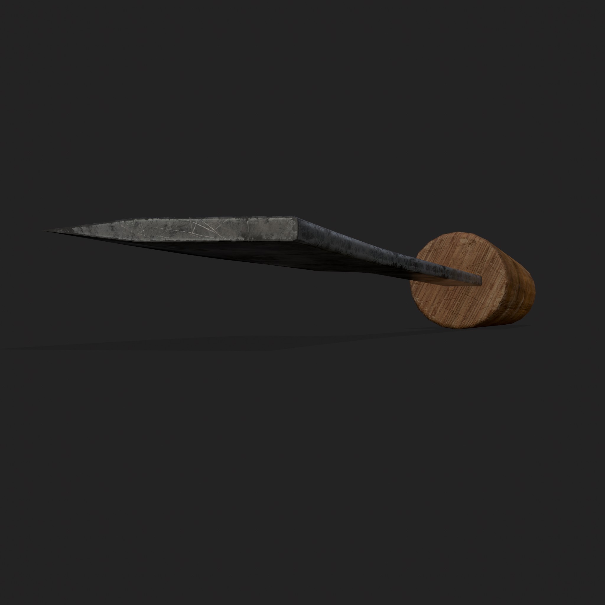 Medieval Hand Forged Wood Splitter - 3D Model by Get Dead Entertainment