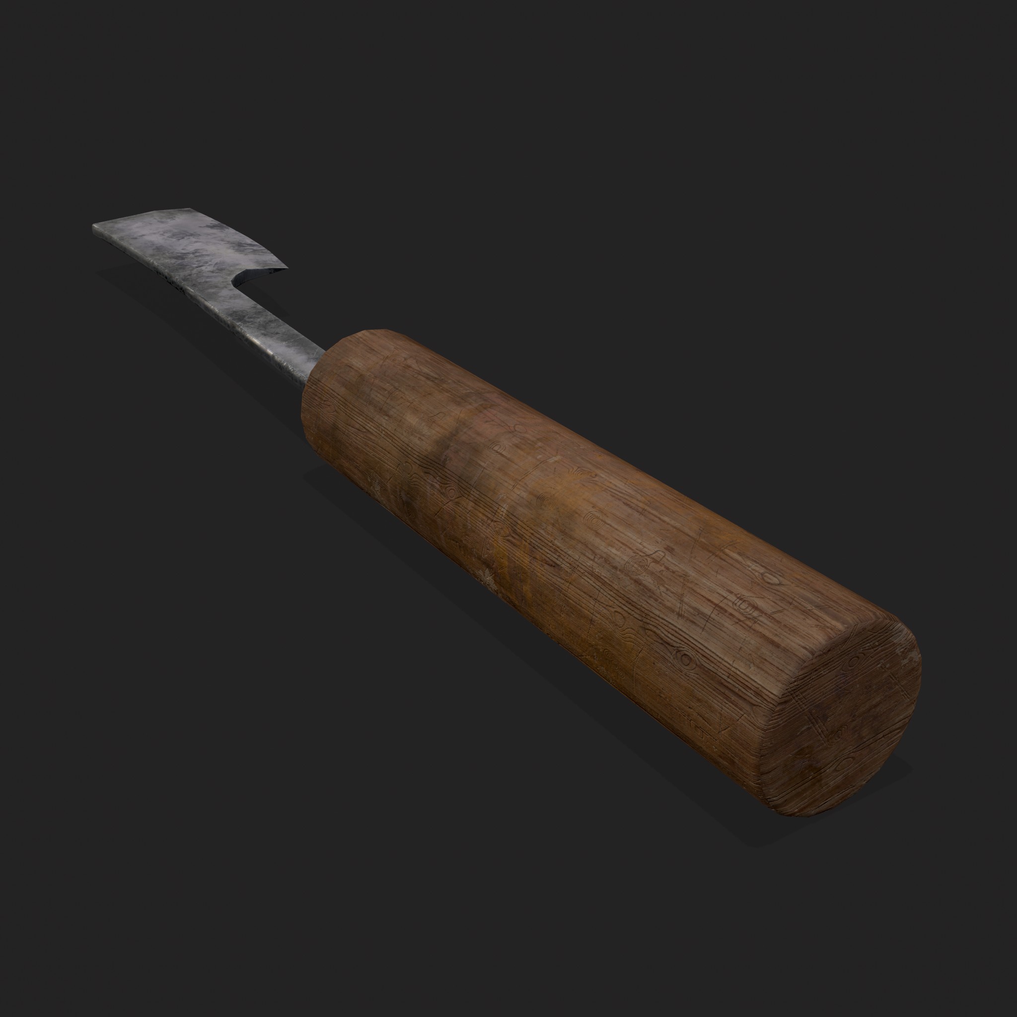 Medieval Hand Forged Wood Splitter - 3D Model by Get Dead Entertainment