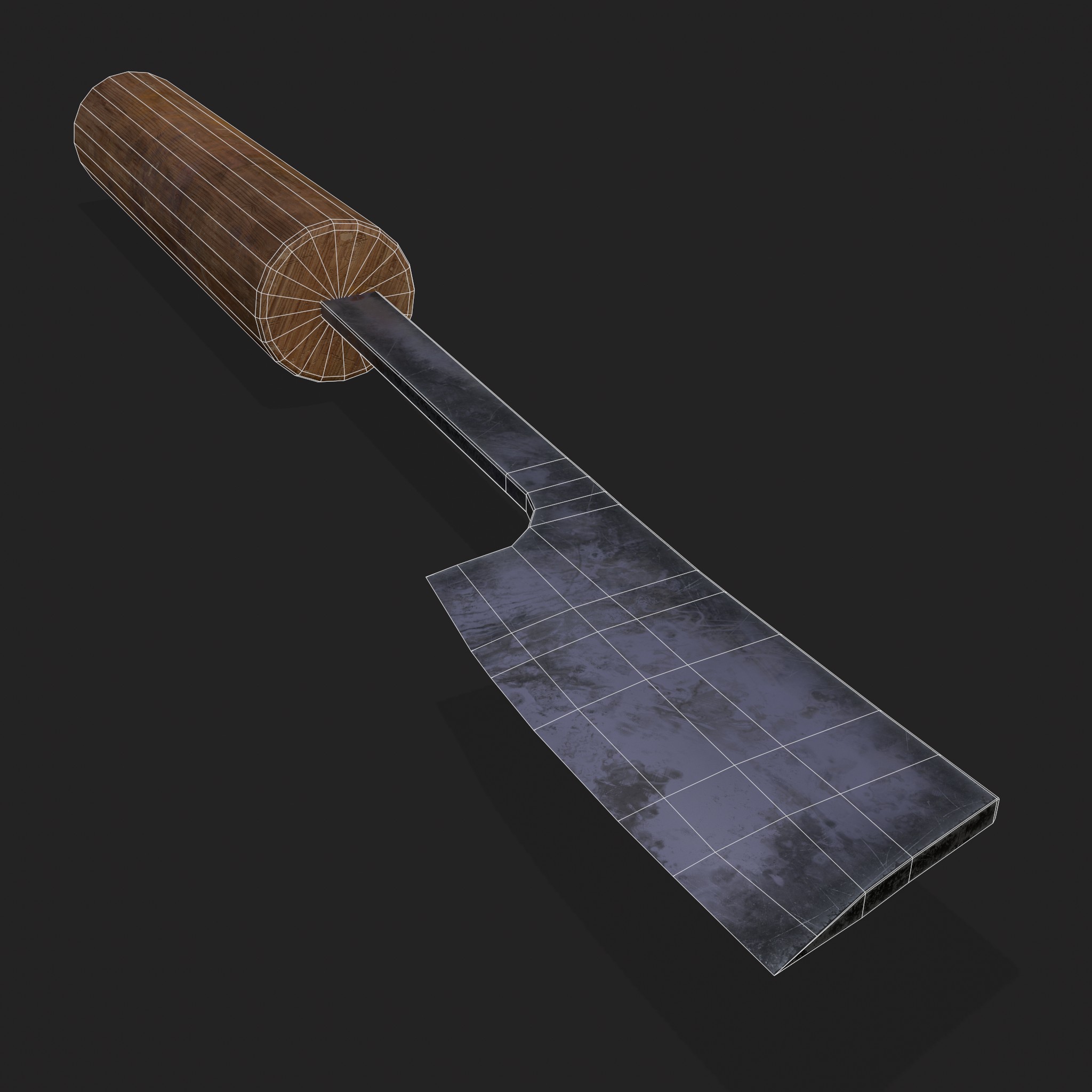 Medieval Hand Forged Wood Splitter - 3D Model by Get Dead Entertainment