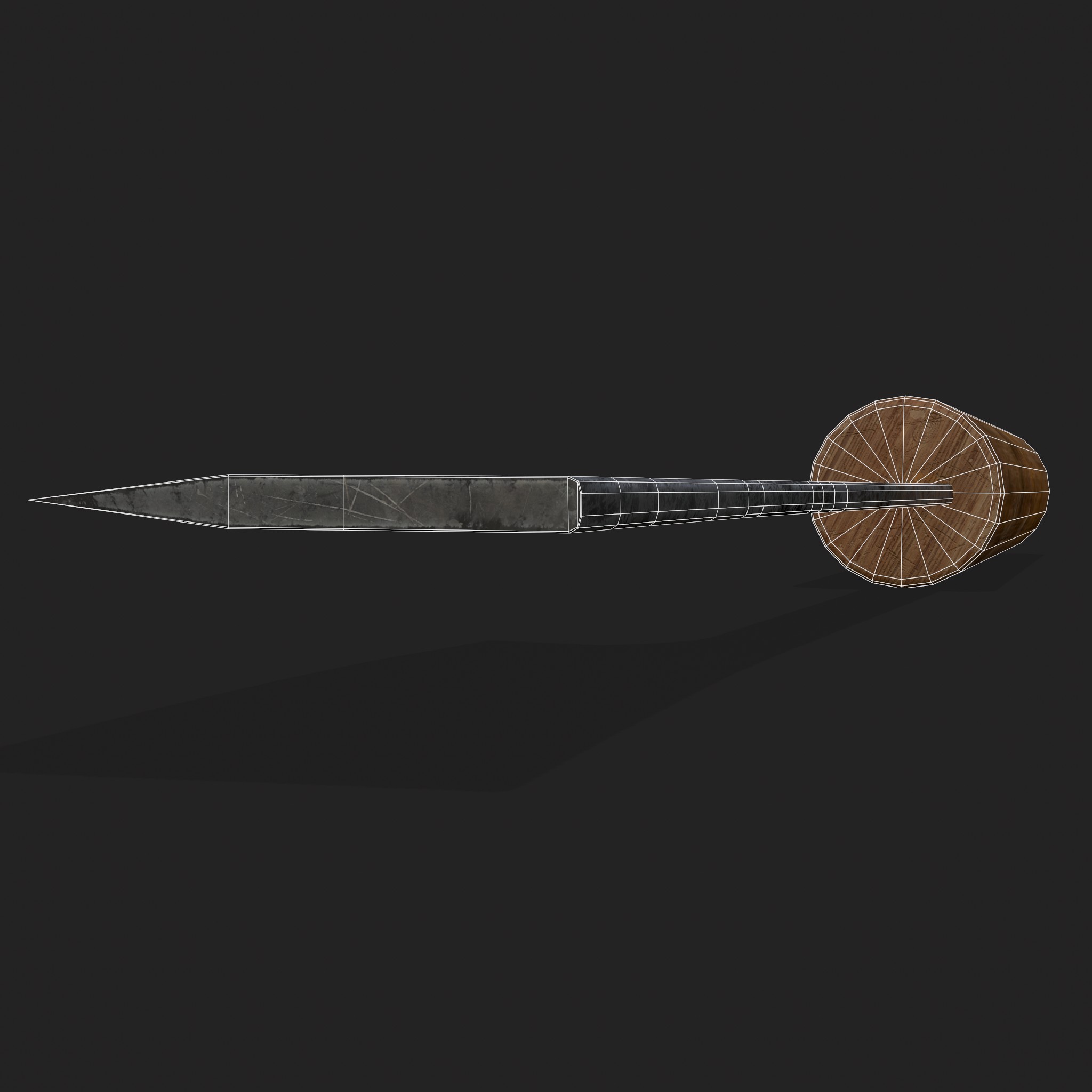 Medieval Hand Forged Wood Splitter - 3D Model by Get Dead Entertainment