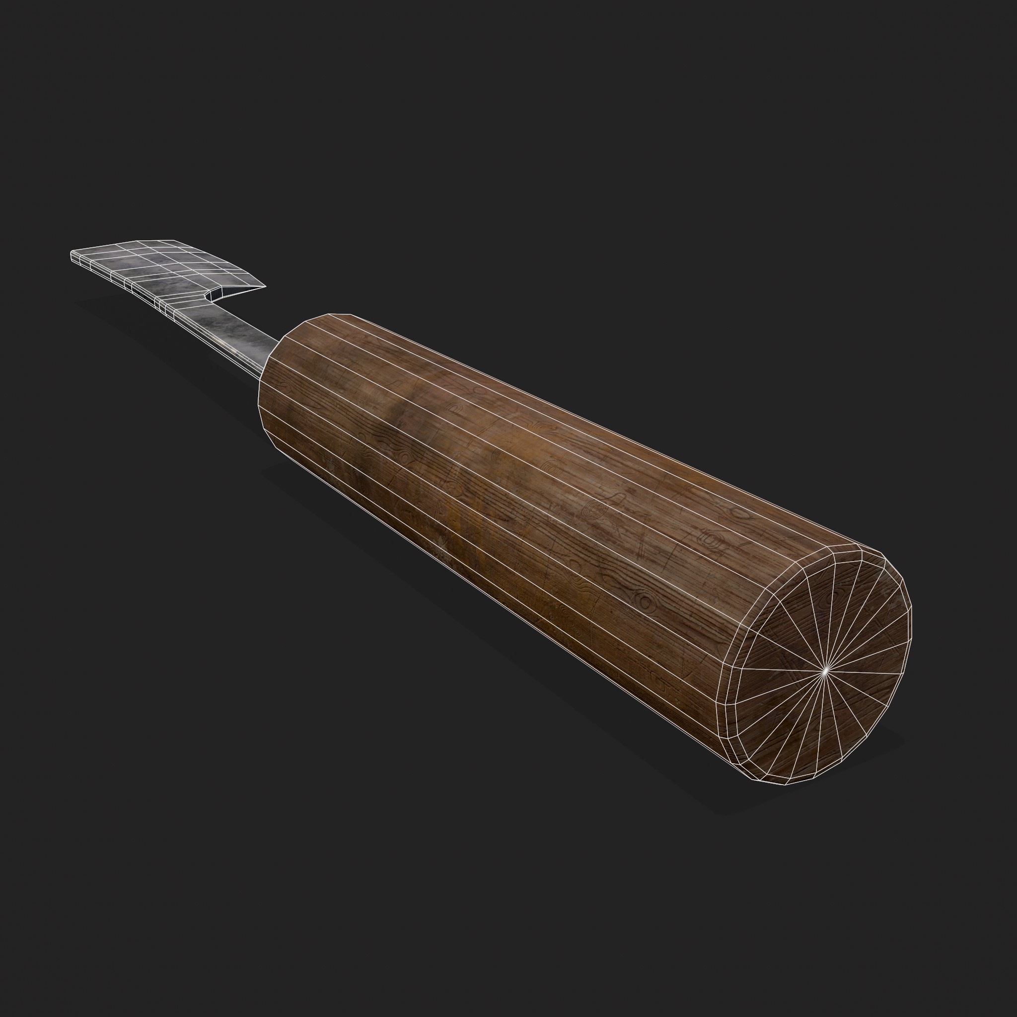 Medieval Hand Forged Wood Splitter - 3D Model by Get Dead Entertainment