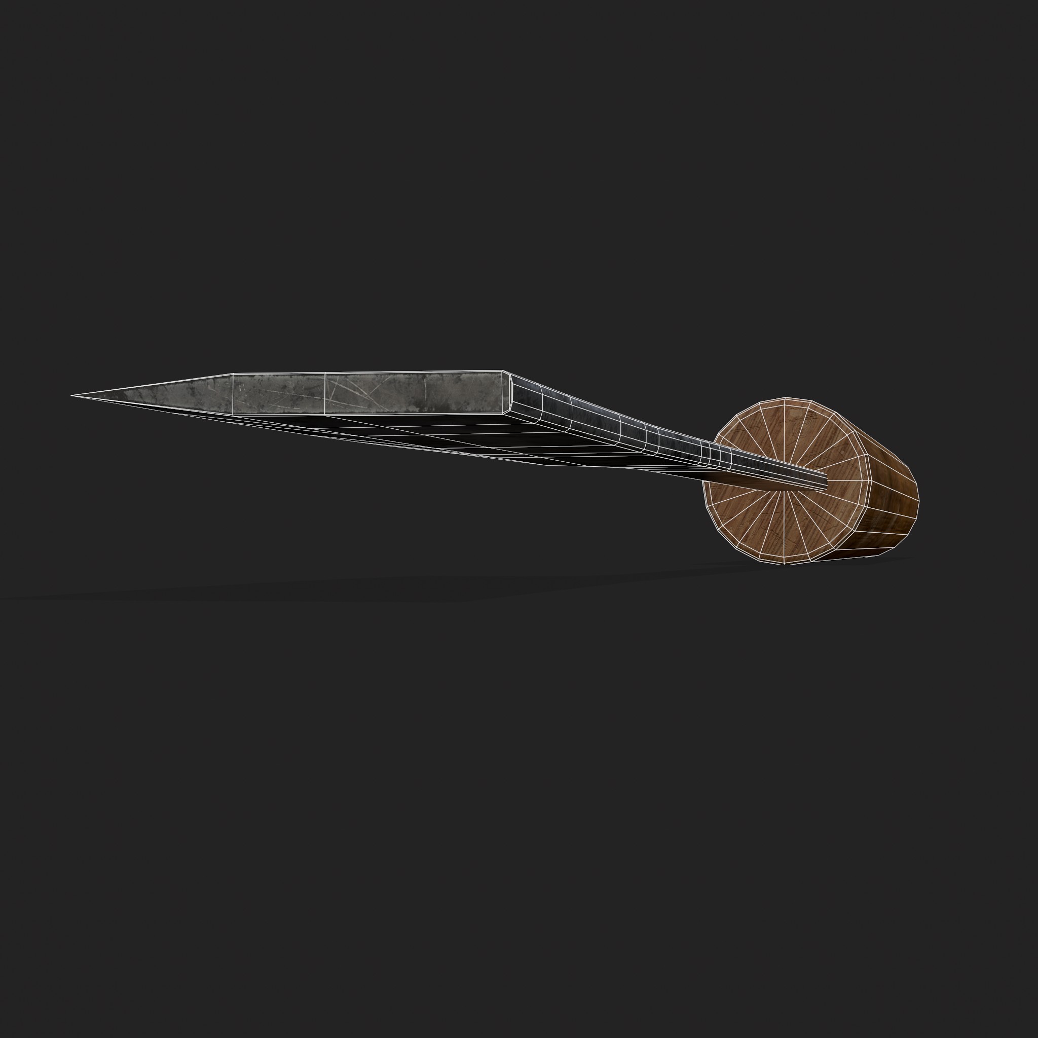 Medieval Hand Forged Wood Splitter - 3D Model by Get Dead Entertainment