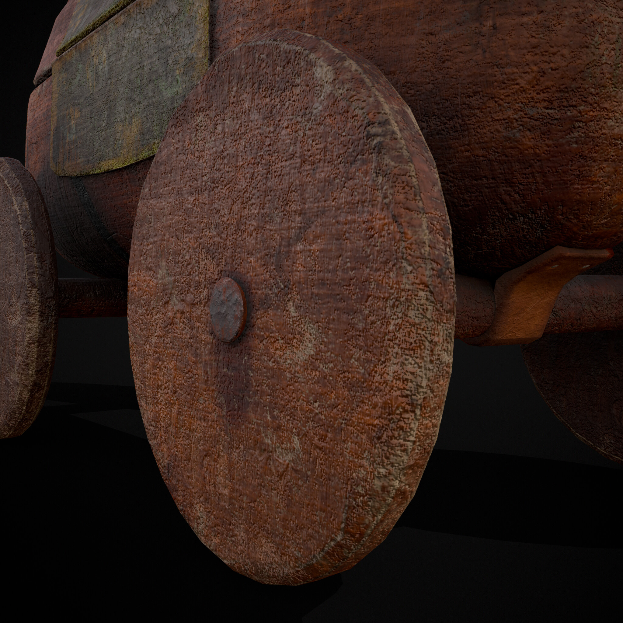 Medieval Horse Pull Along - 3D Model by Get Dead Entertainment