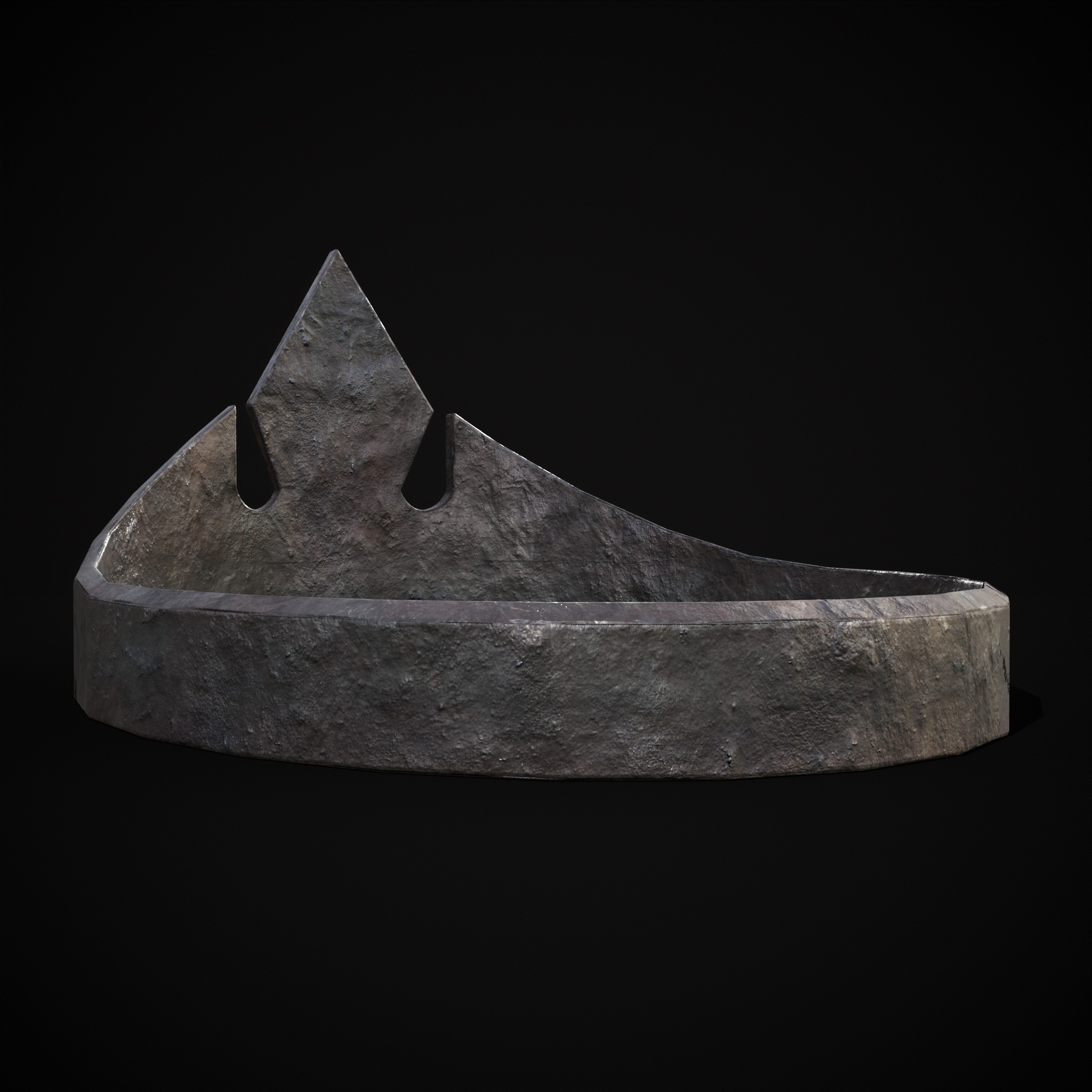 Medieval Iron Cross Crown - 3D Model by Get Dead Entertainment