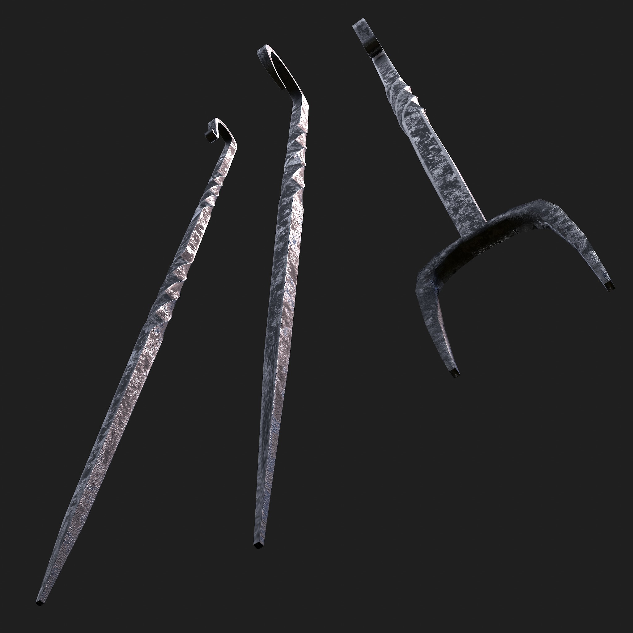 Medieval Irons - 3D Model by Get Dead Entertainment