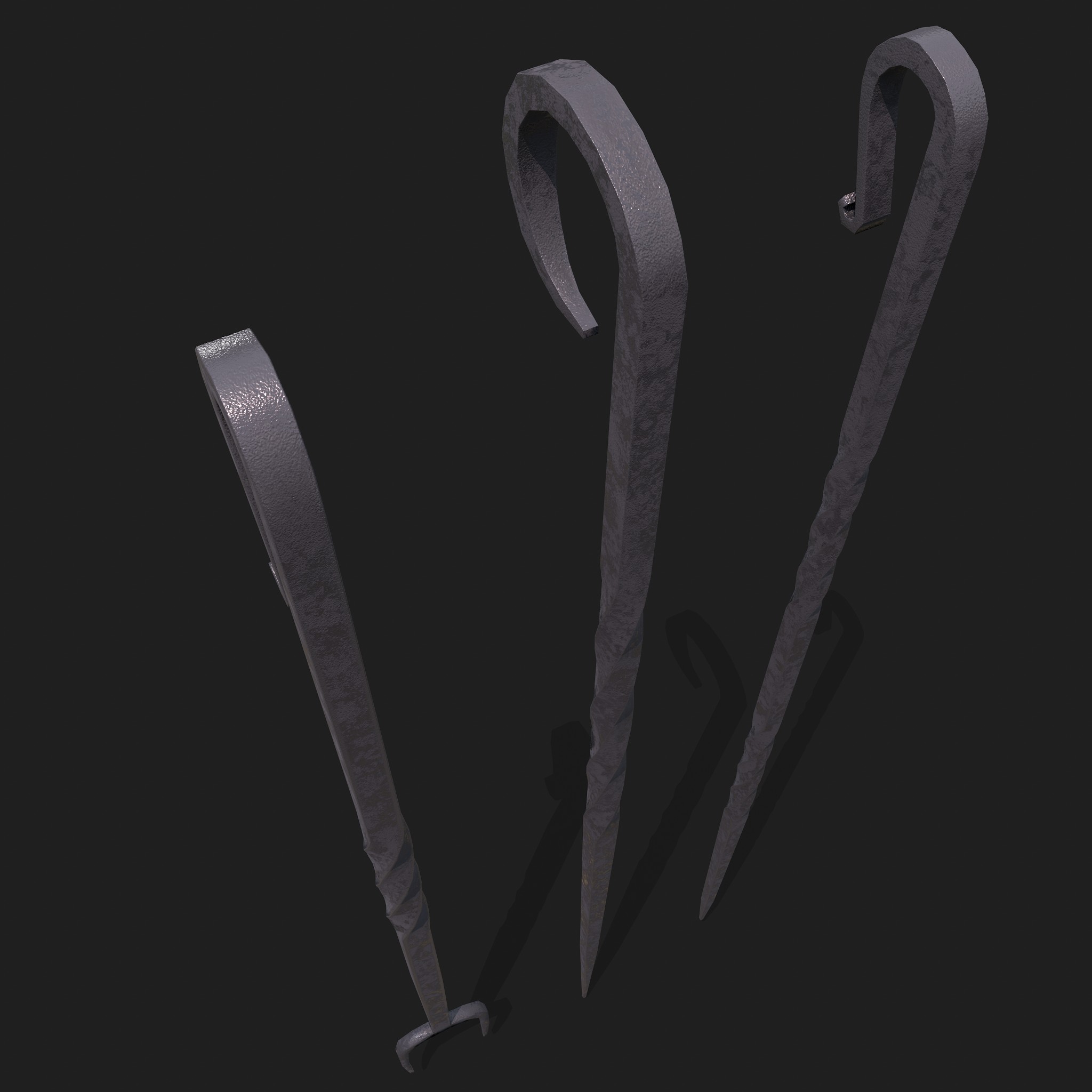 Medieval Irons - 3D Model by Get Dead Entertainment