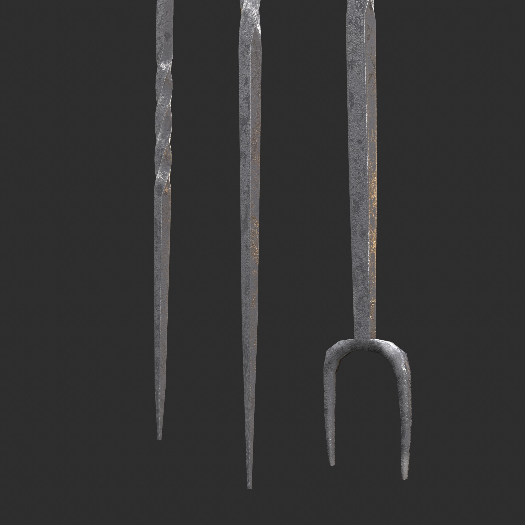 Medieval Irons - 3D Model by Get Dead Entertainment
