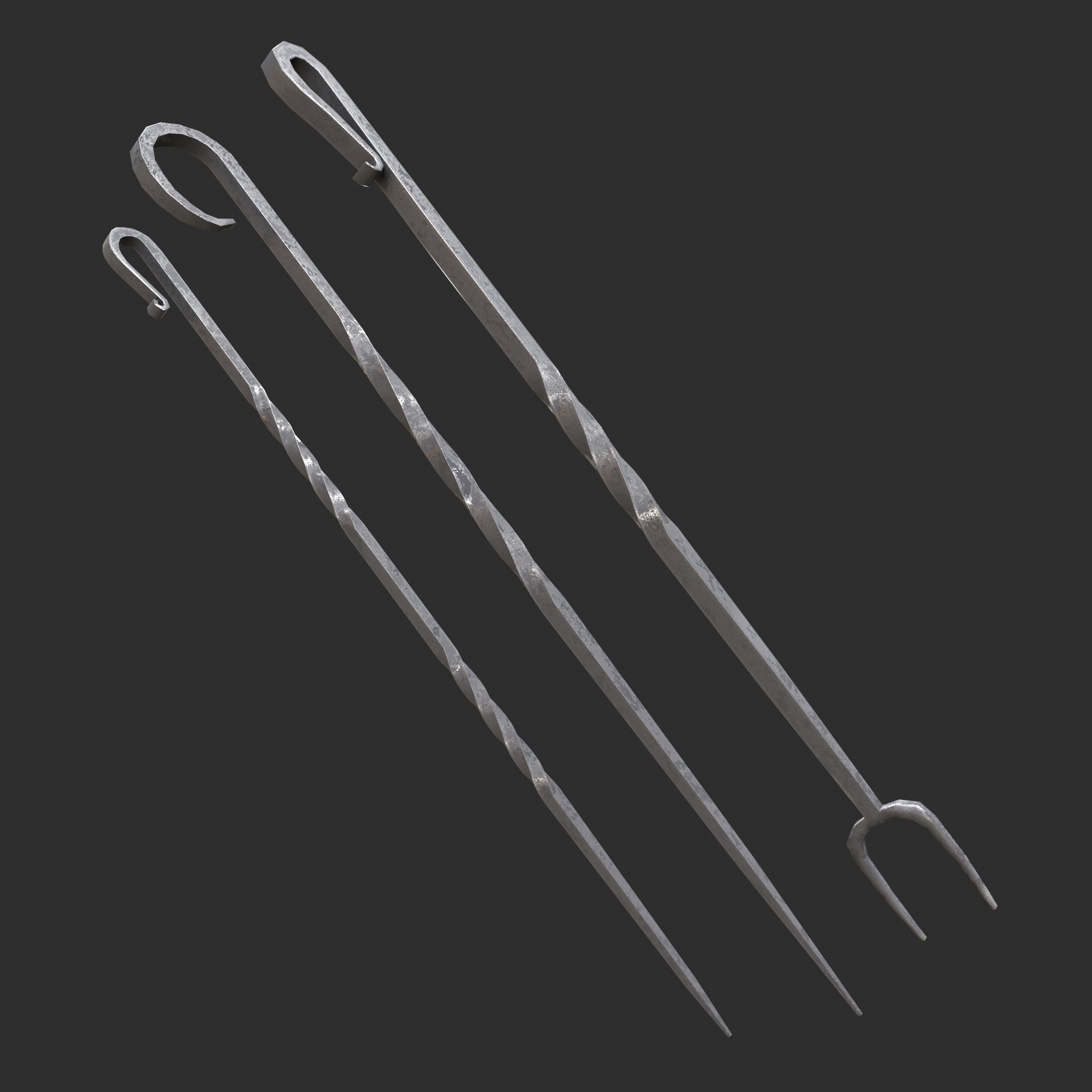 Medieval Irons - 3D Model by Get Dead Entertainment