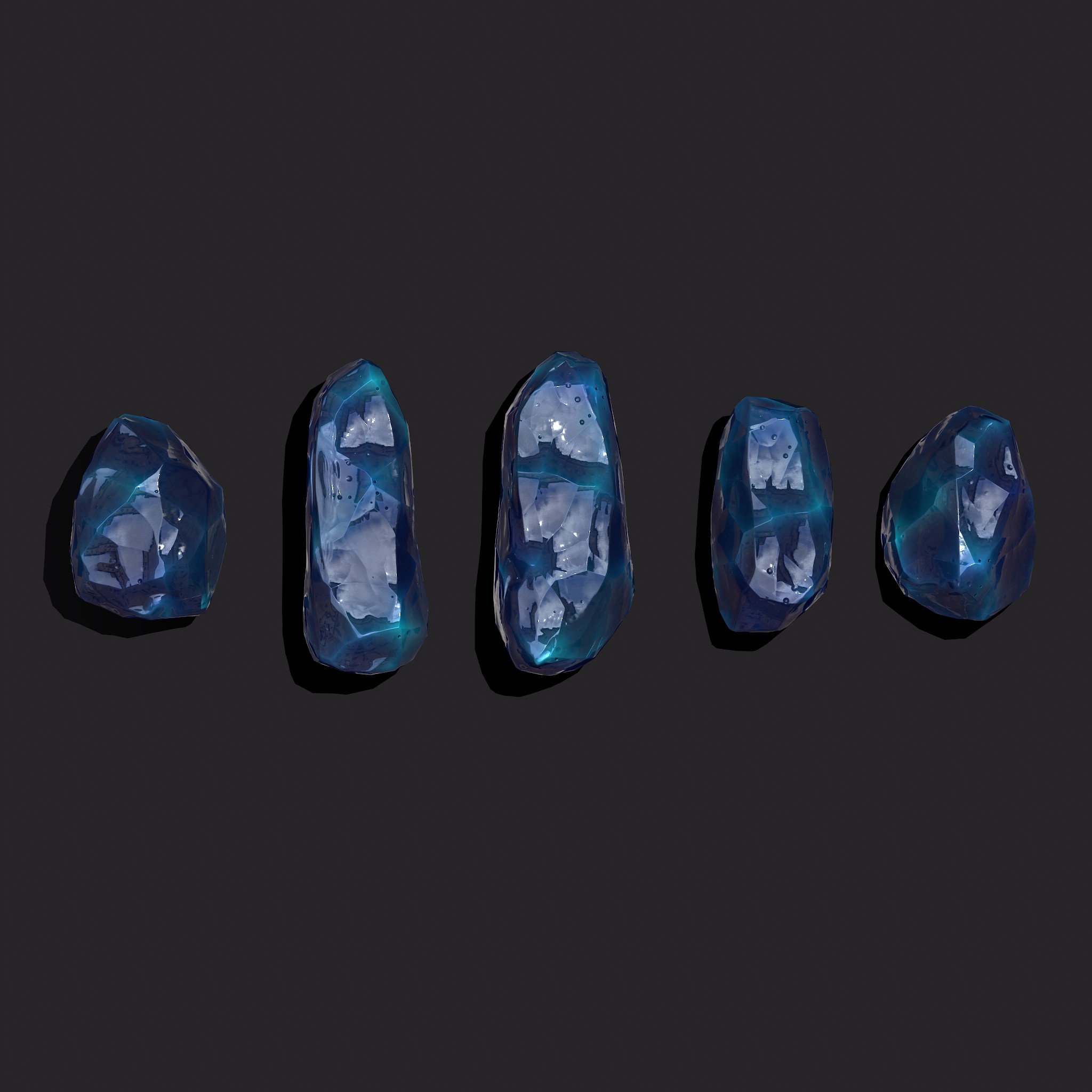 Medieval Jewels Blue - 3D Model by Get Dead Entertainment