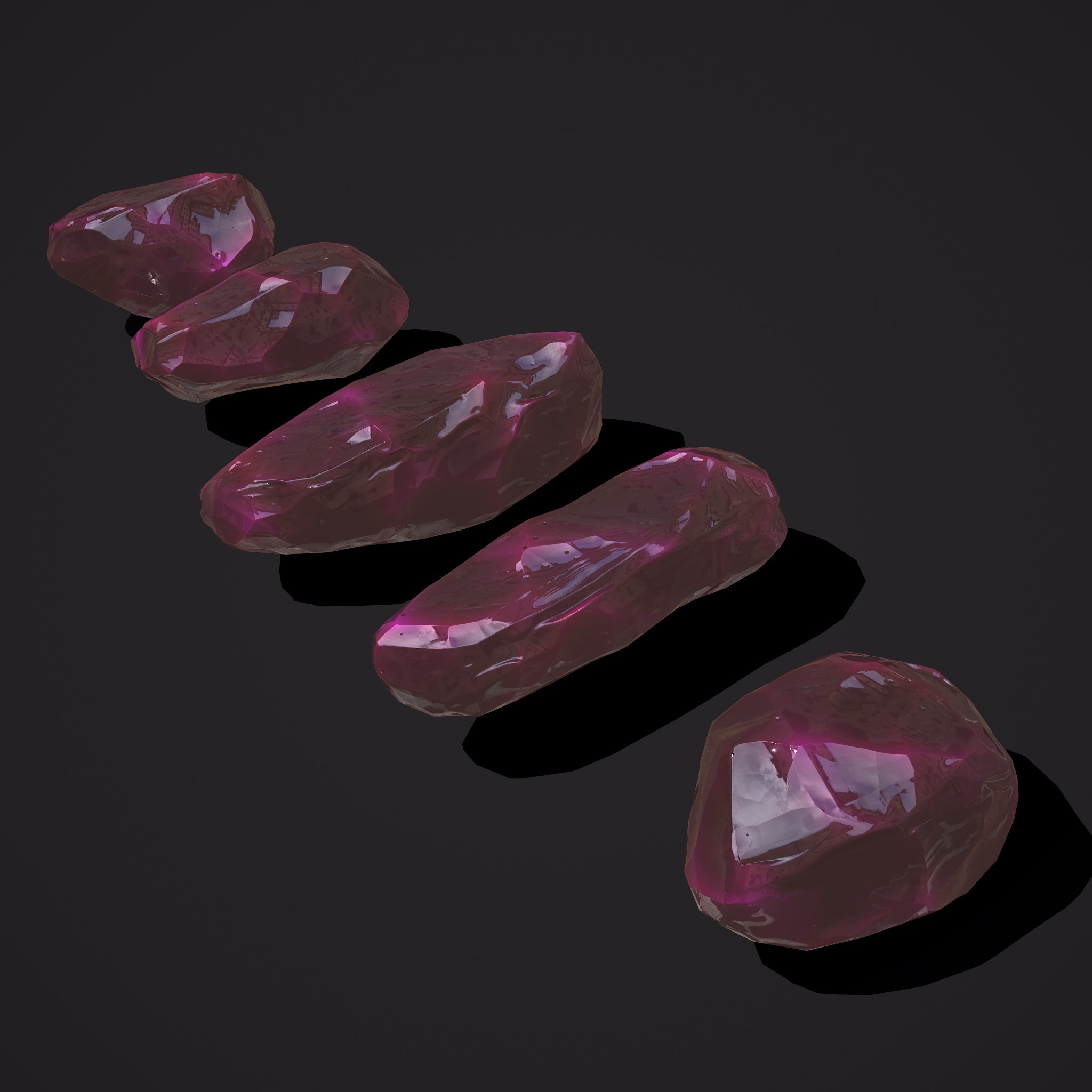 Medieval Jewels Pink - 3D Model by Get Dead Entertainment