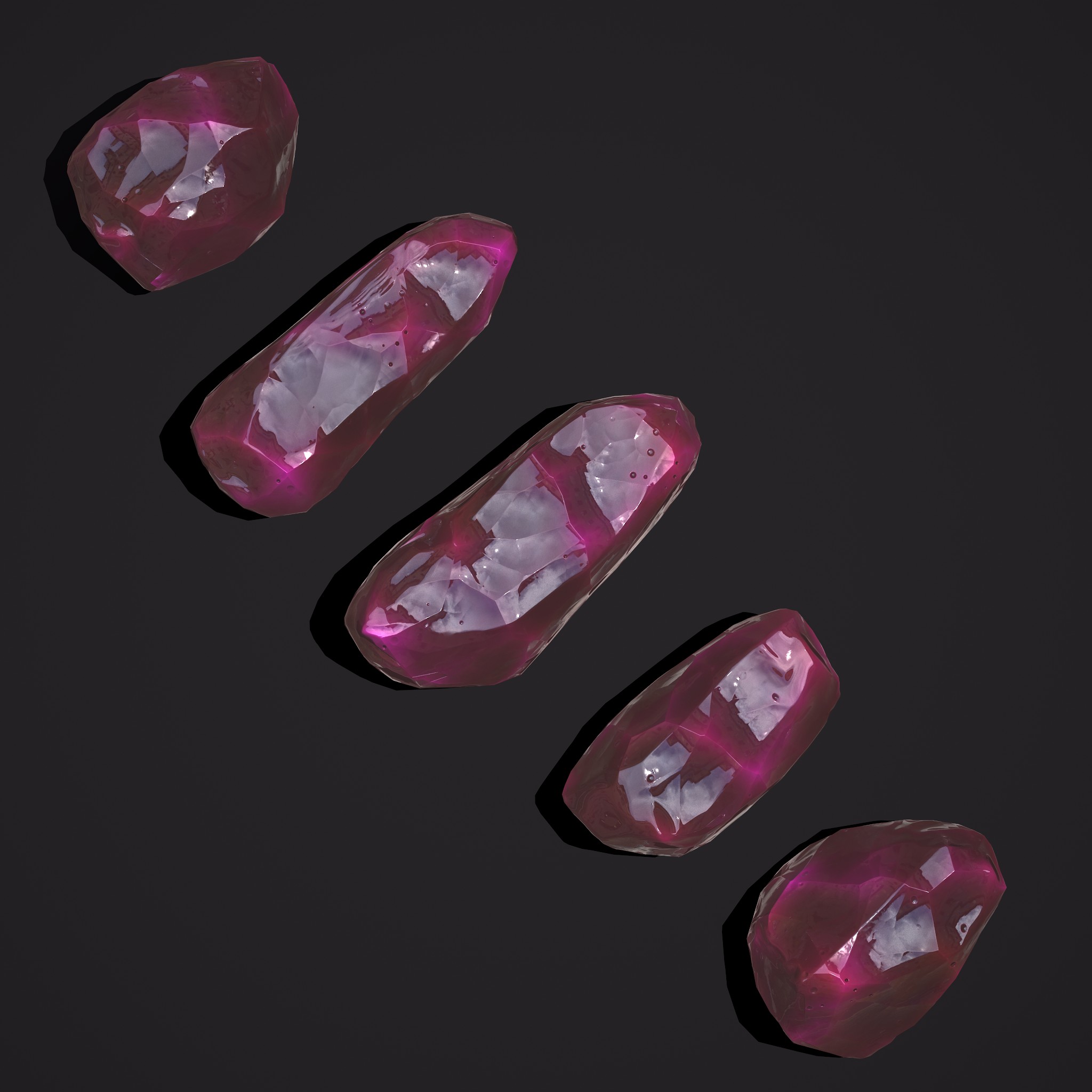 Medieval Jewels Pink - 3D Model by Get Dead Entertainment