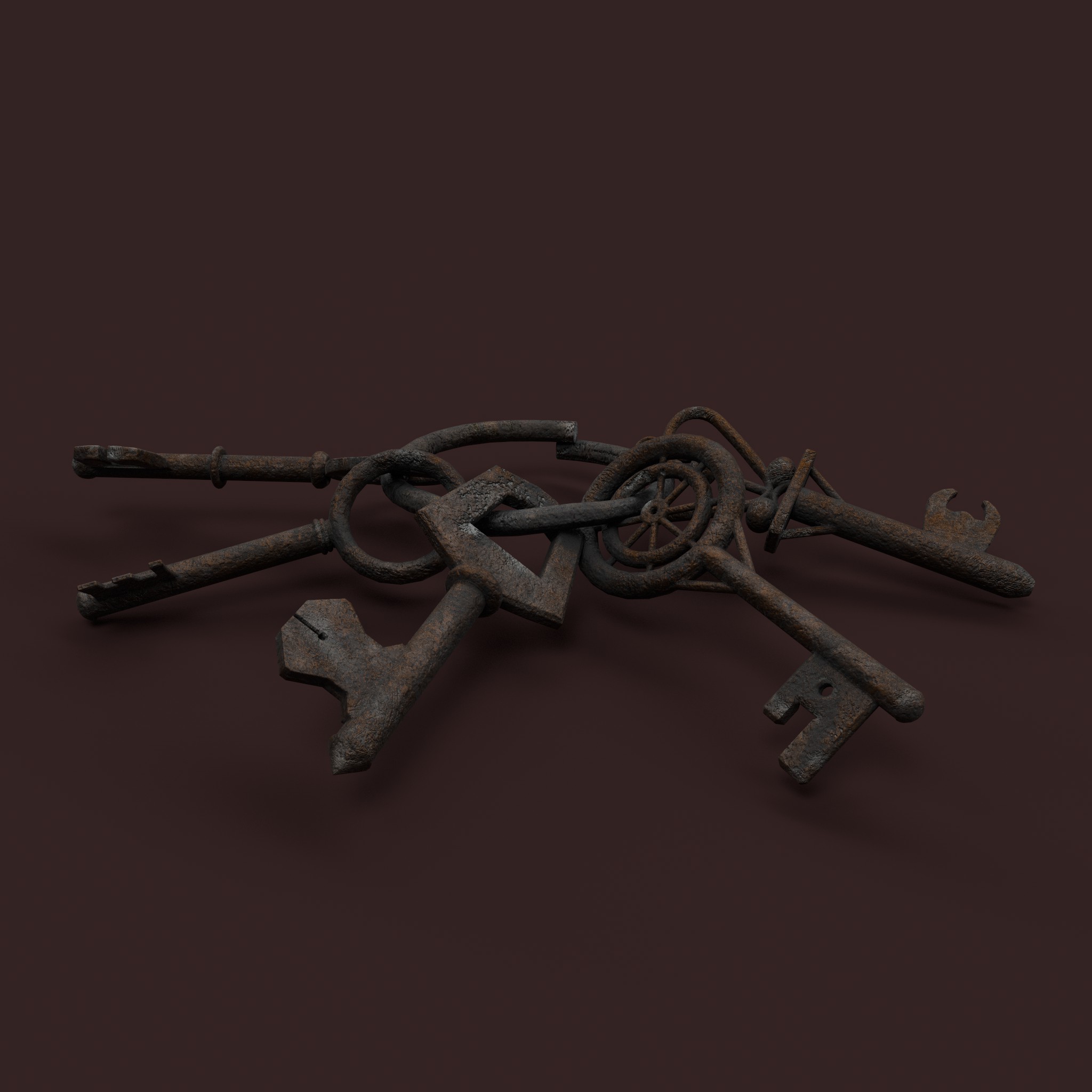 Medieval Keys - 3D Model by Get Dead Entertainment