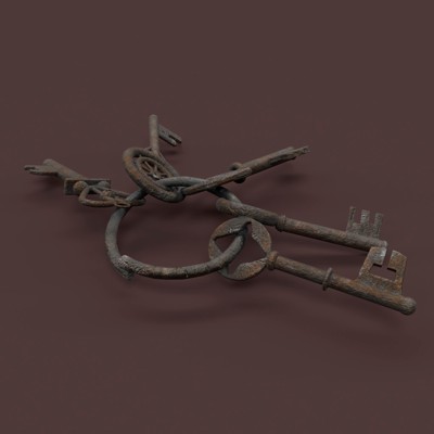 Medieval Keys - 3D Model by Get Dead Entertainment