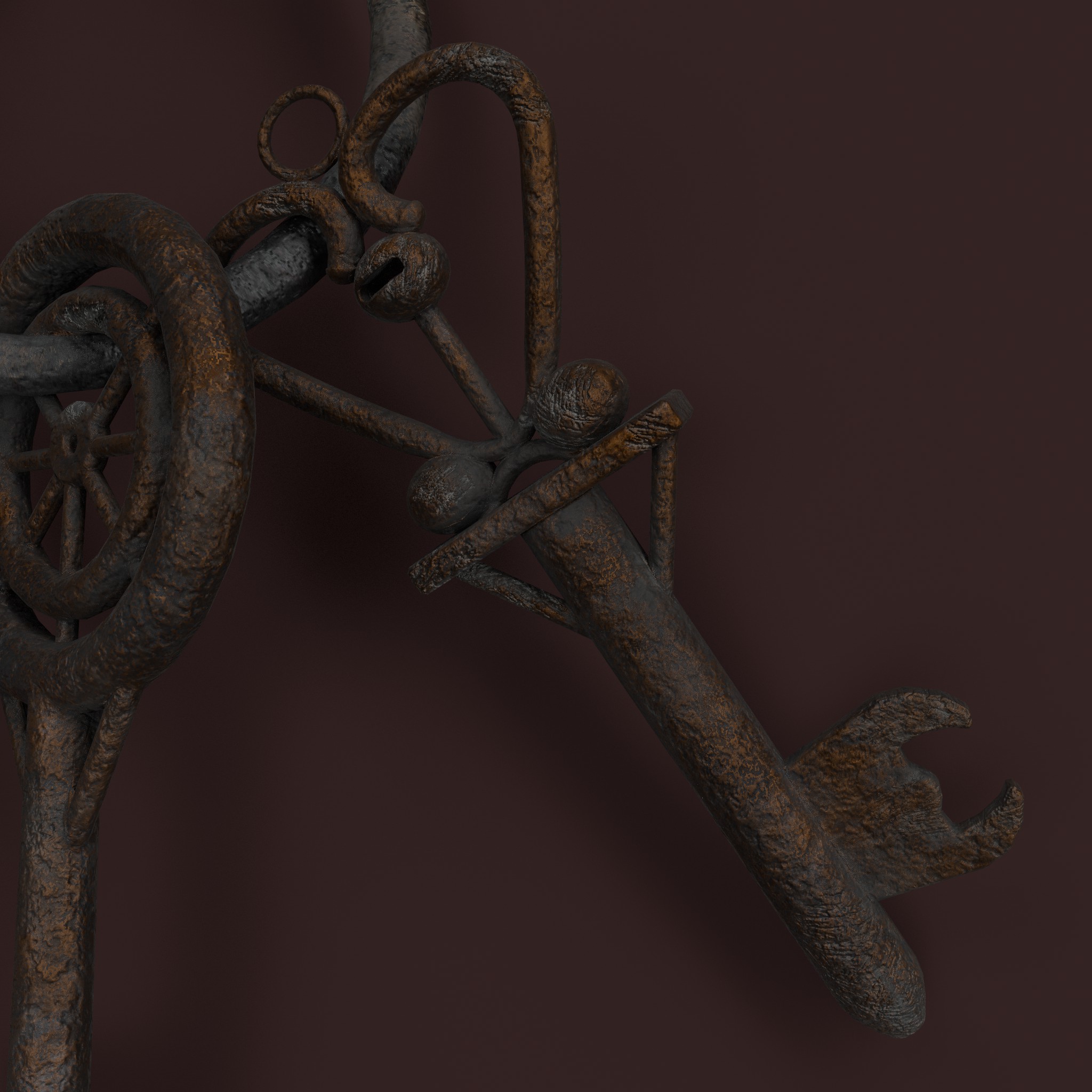 Medieval Keys - 3D Model by Get Dead Entertainment