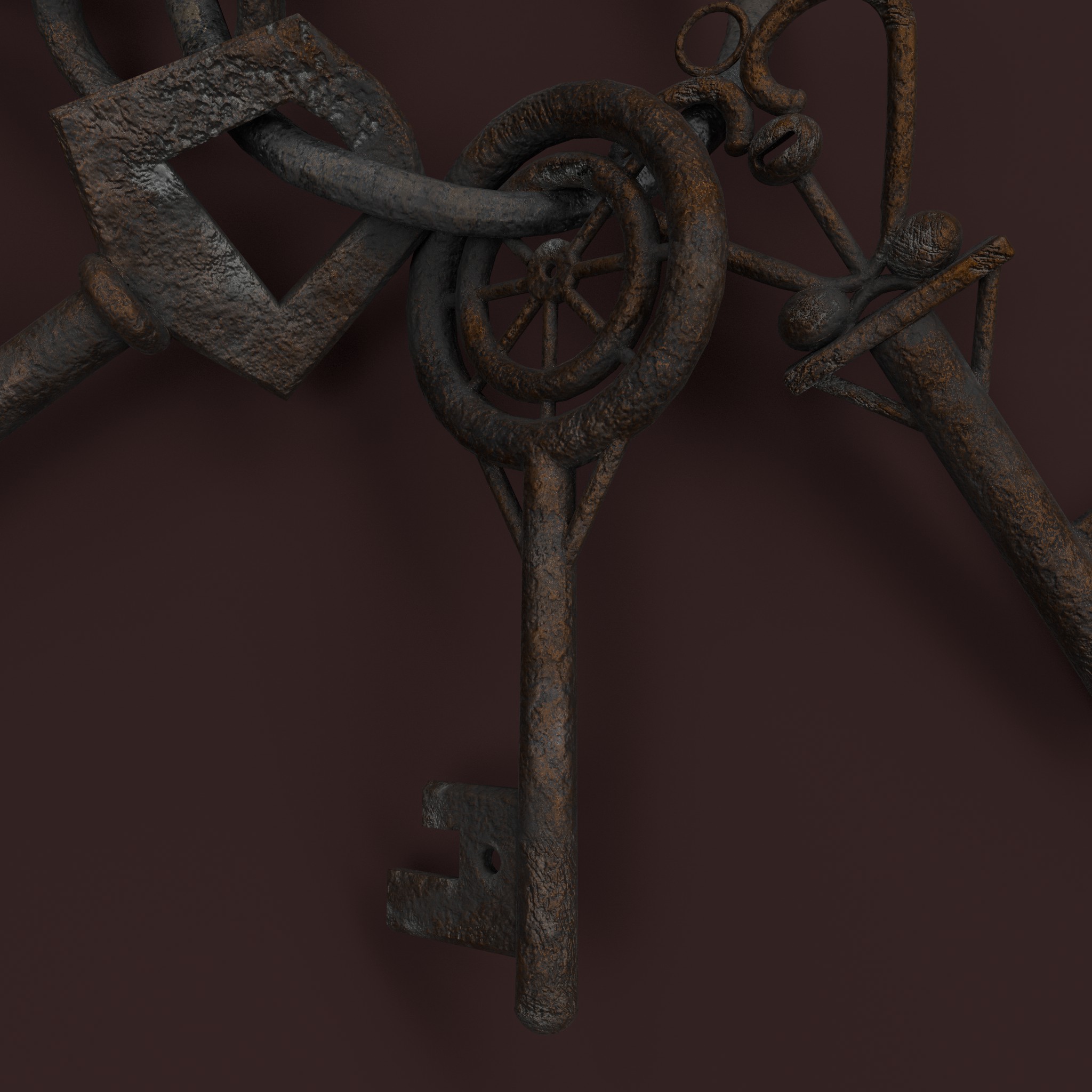 Medieval Keys - 3D Model by Get Dead Entertainment