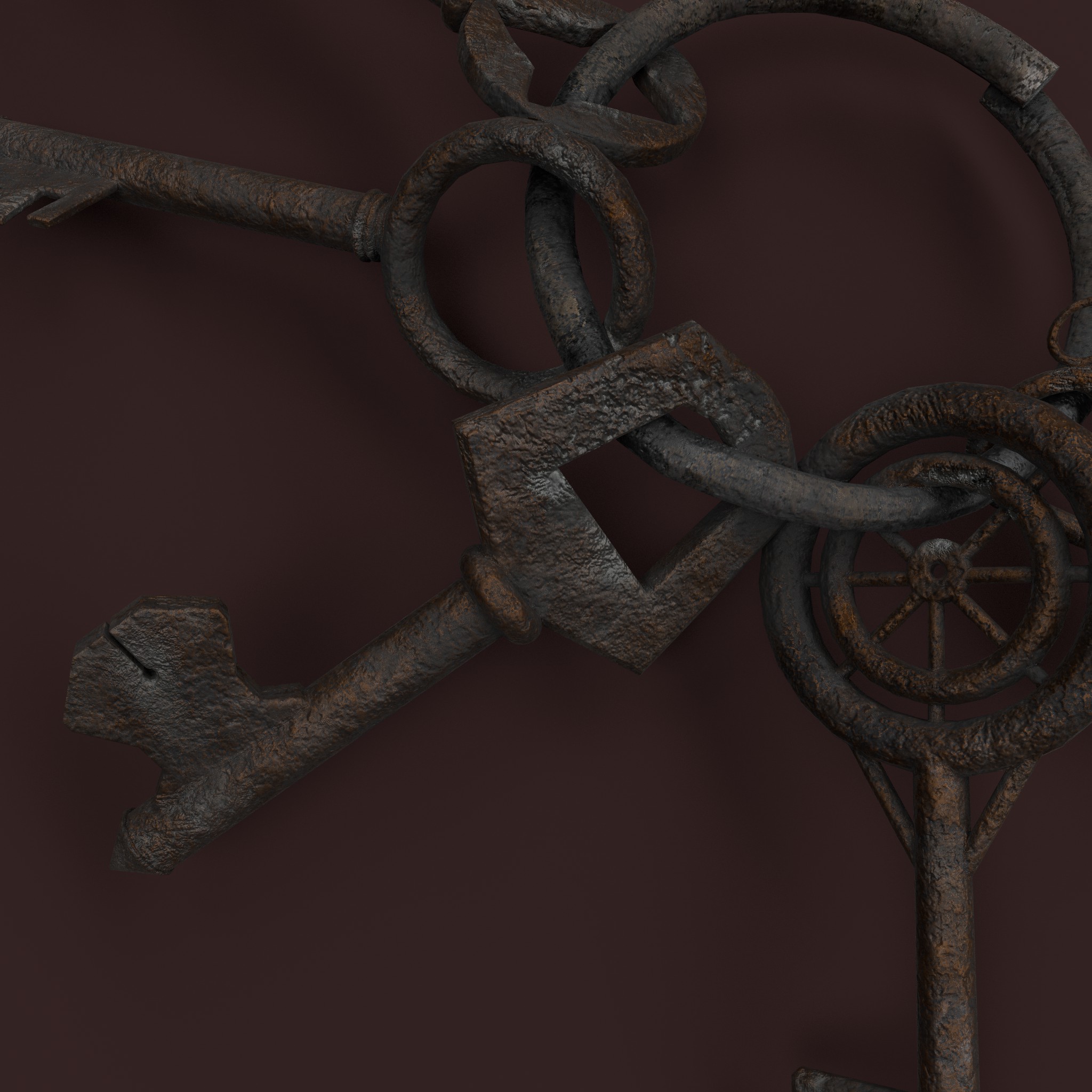 Medieval Keys - 3D Model by Get Dead Entertainment