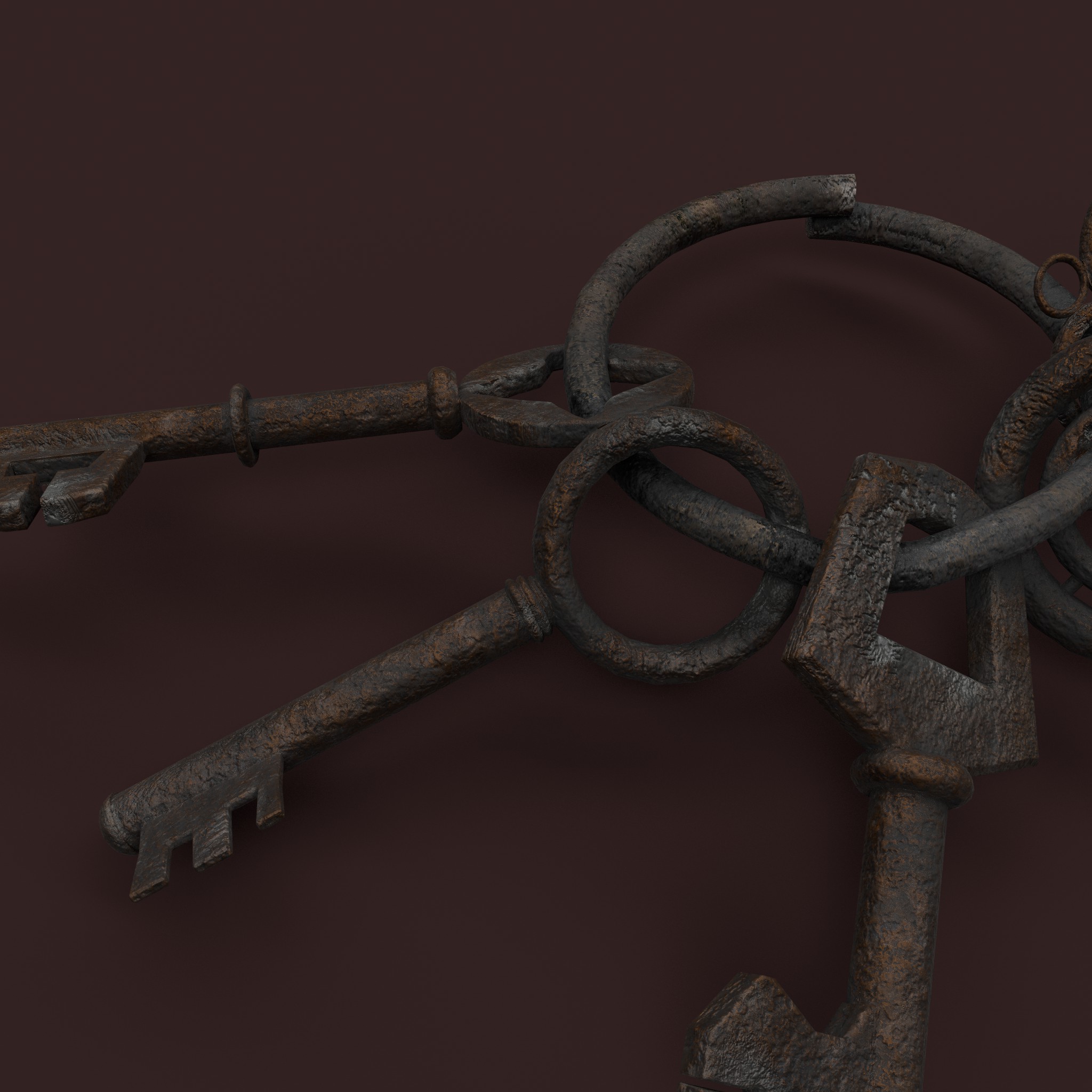 Medieval Keys - 3D Model by Get Dead Entertainment