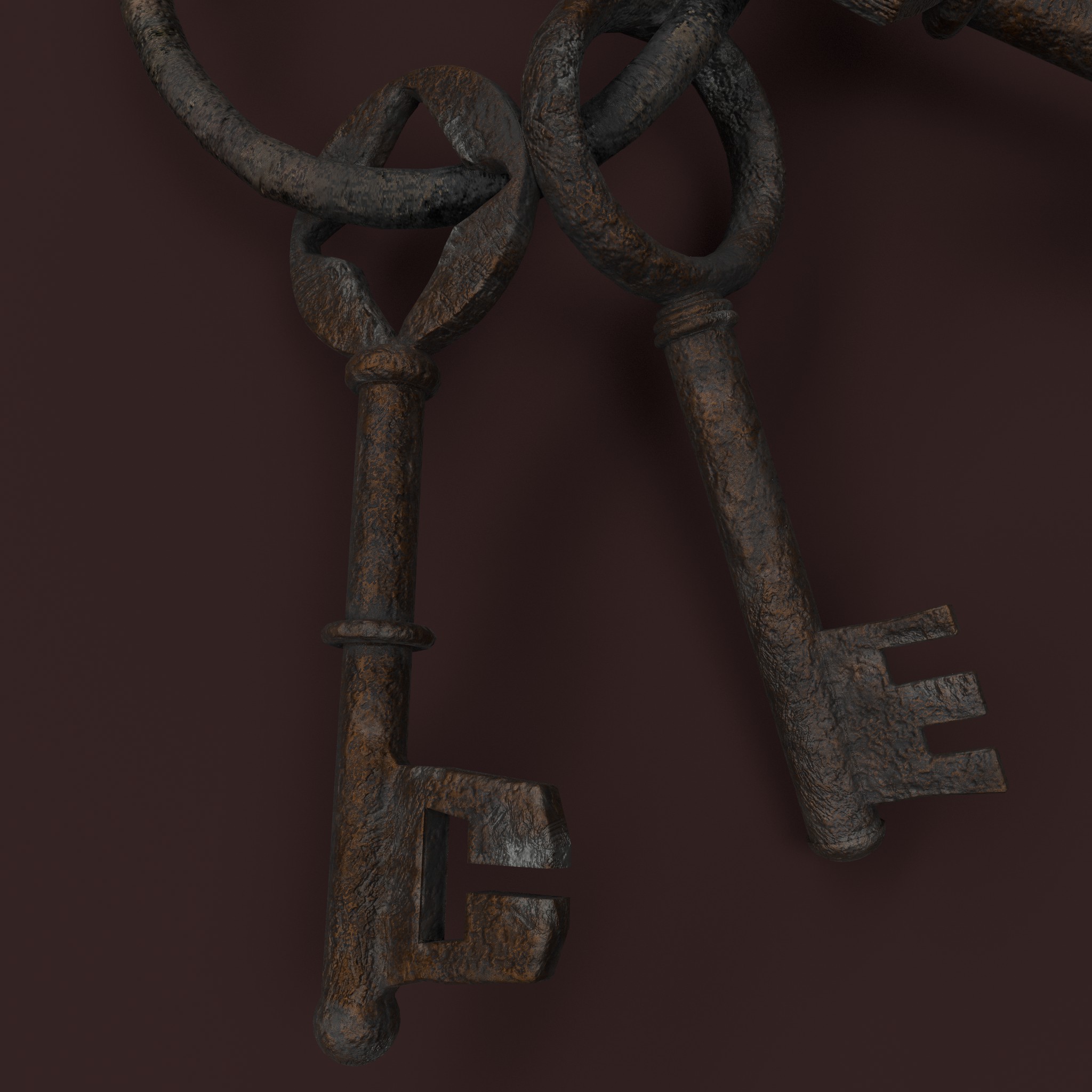 Medieval Keys - 3D Model by Get Dead Entertainment