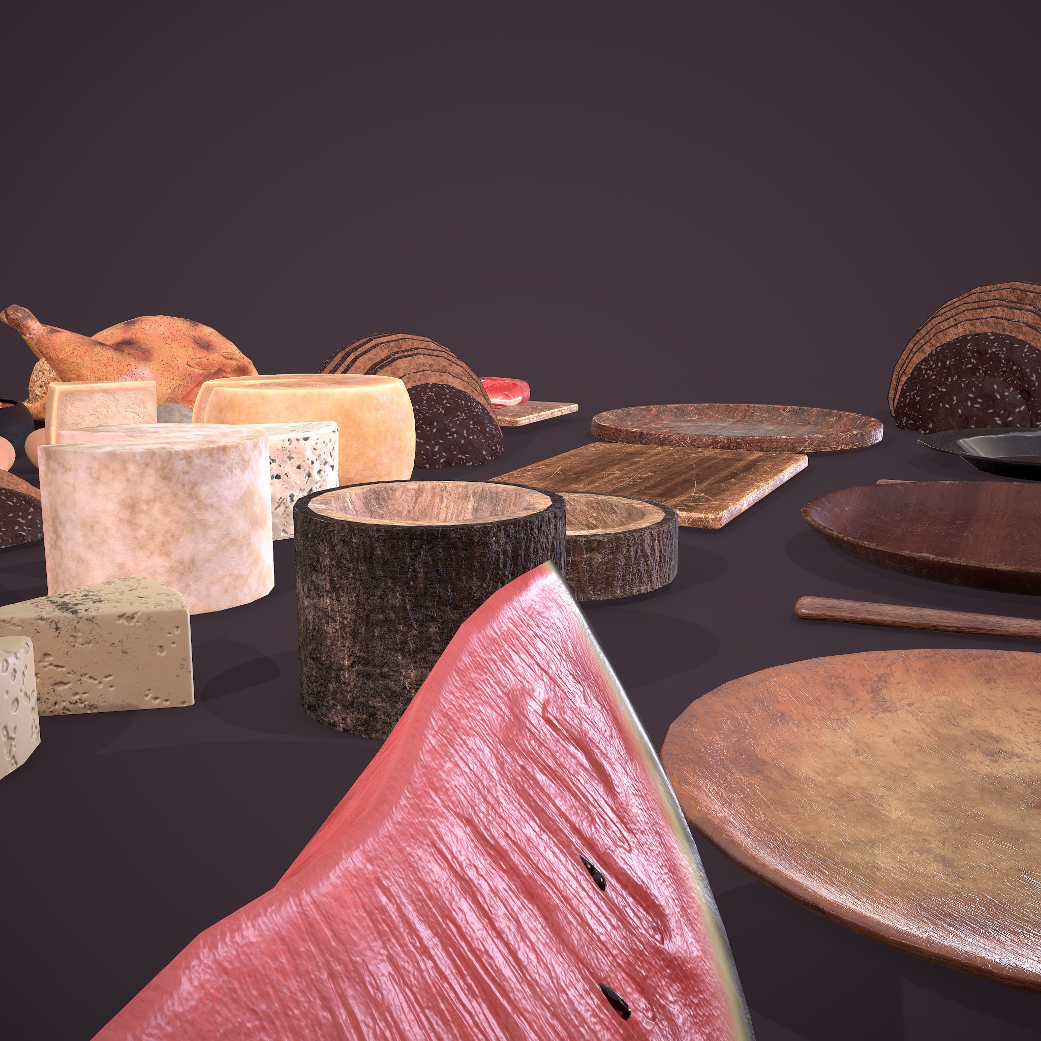 Medieval Kitchen Essentials - 3D Model by Get Dead Entertainment